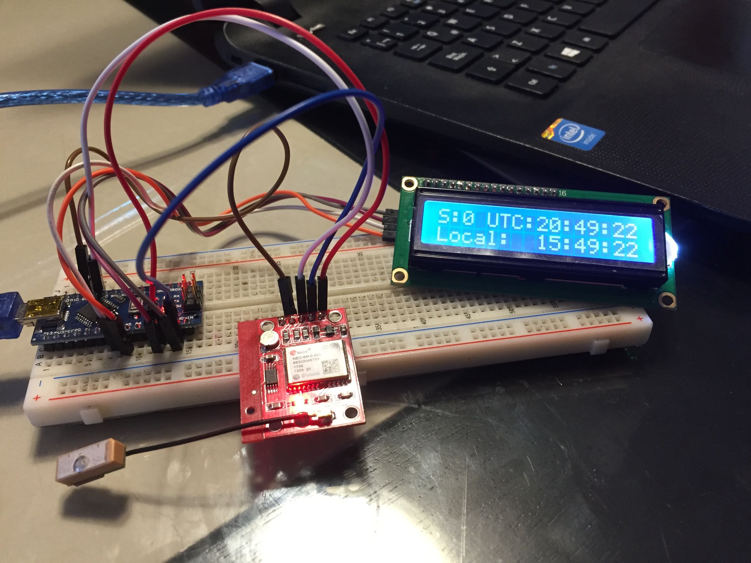 GPS Clock Time Adjusted to Timezone and Daylight Saving Time ...