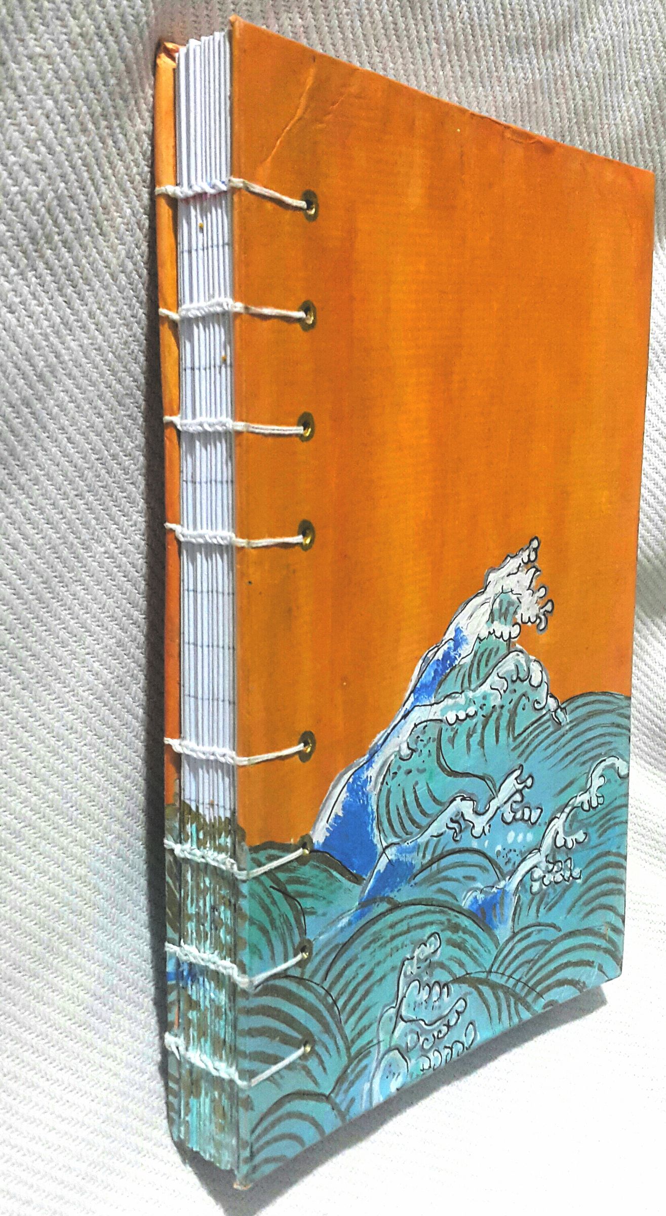 DIY Coptic Stitch Bound Notebook : 9 Steps (with Pictures) - Instructables