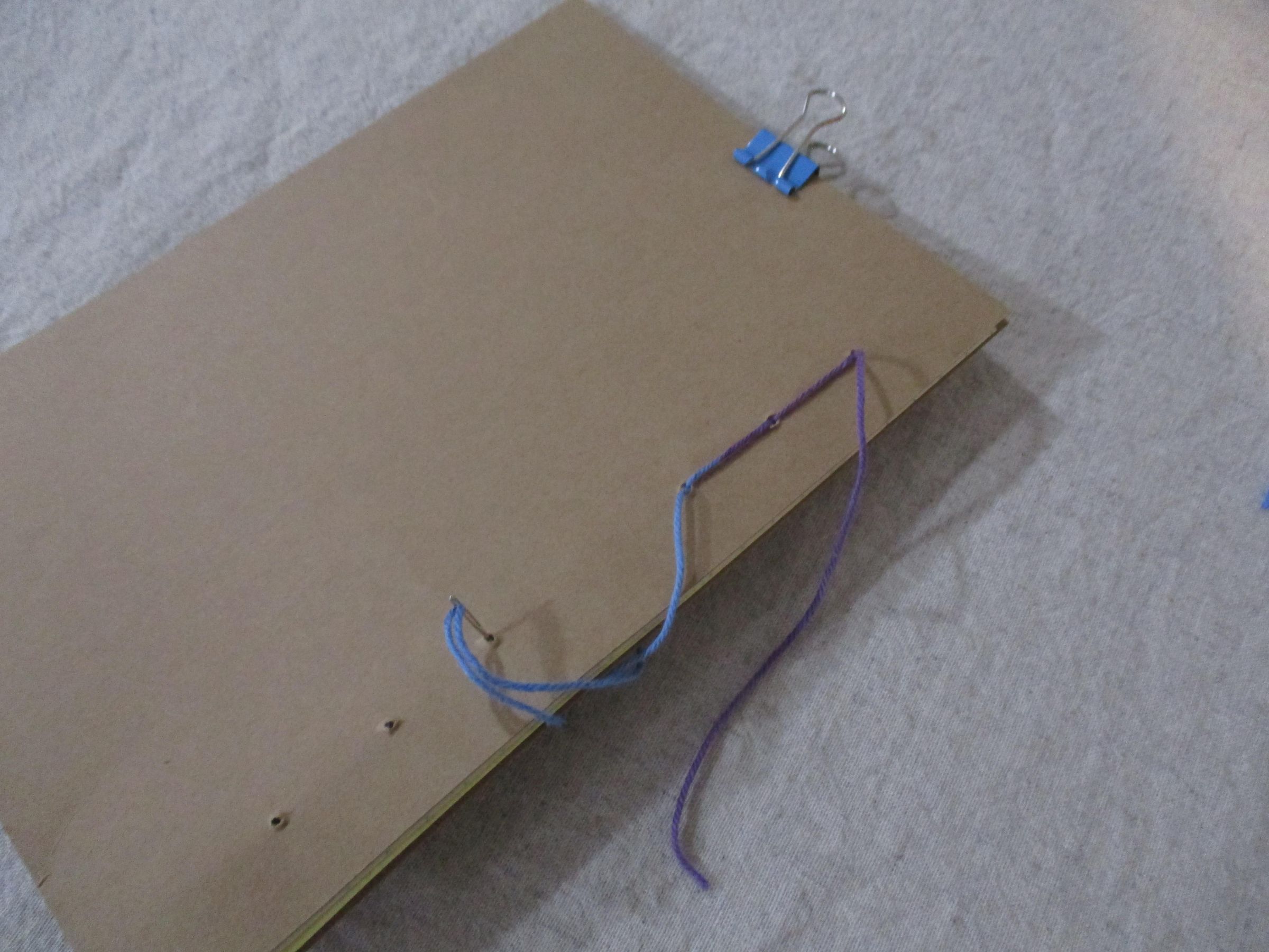 "Colors and Shapes" Journal With Crayon Stick Binding : 8 Steps (with ...