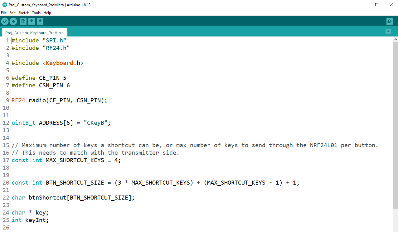 Custom Wireless Keyboard! (Arduino) : 8 Steps (with Pictures ...