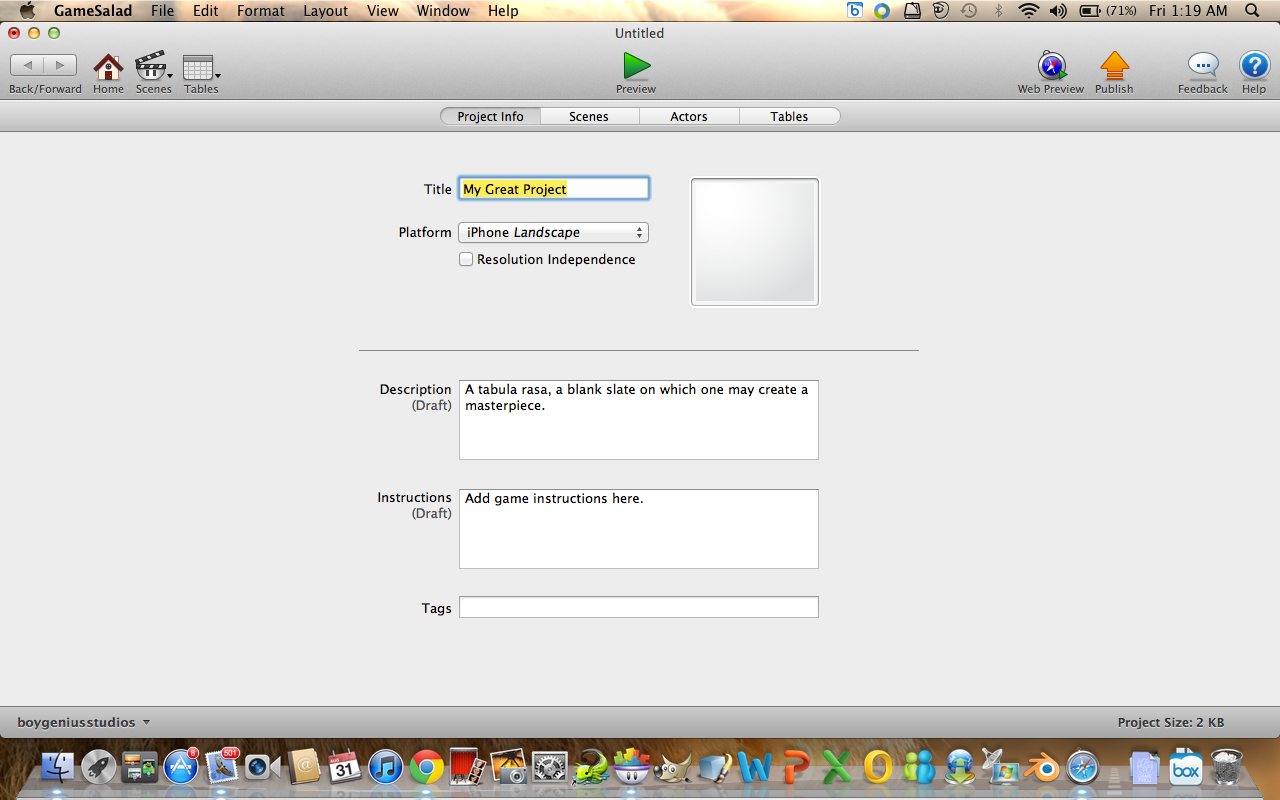 The Gamesalad Series: Part 1 - the Introduction : 3 Steps - Instructables