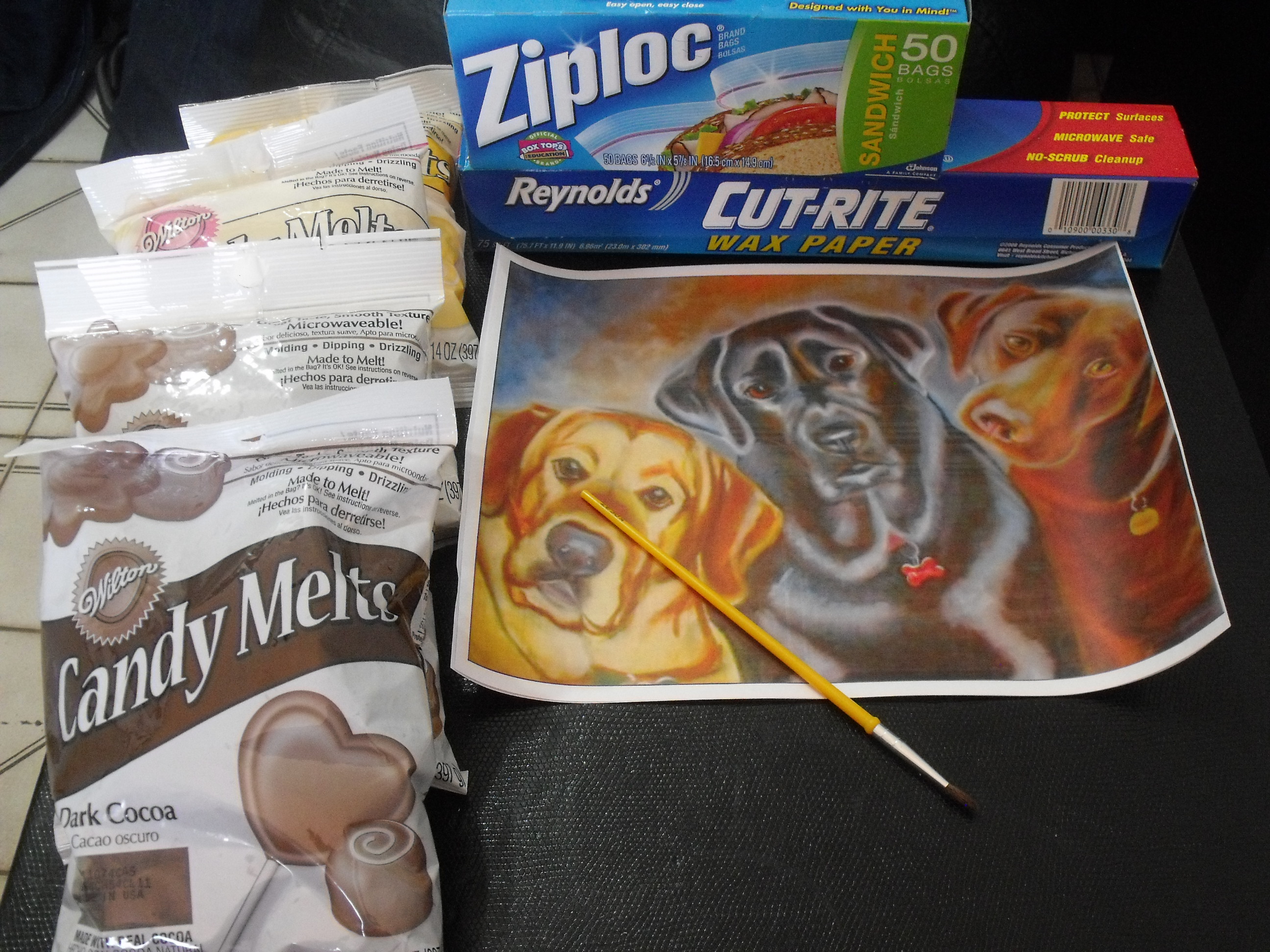 Painting With Chocolate. : 5 Steps (with Pictures) - Instructables