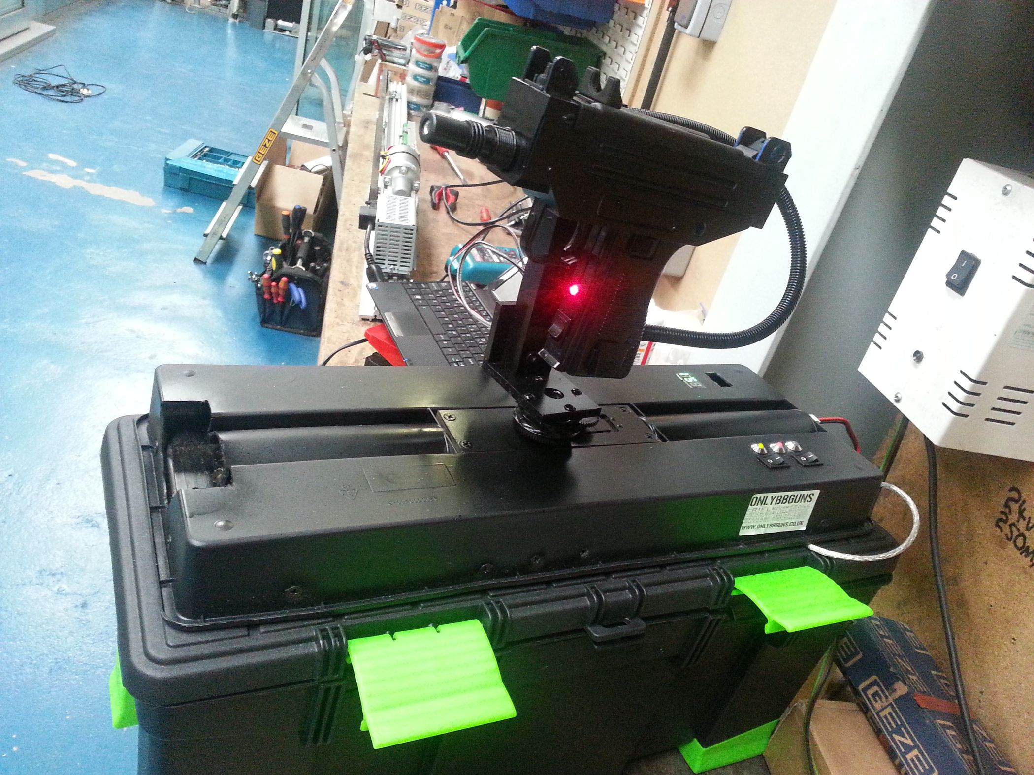 TBT2000 Airsoft BB Gun Tool Box Turret - Instructables