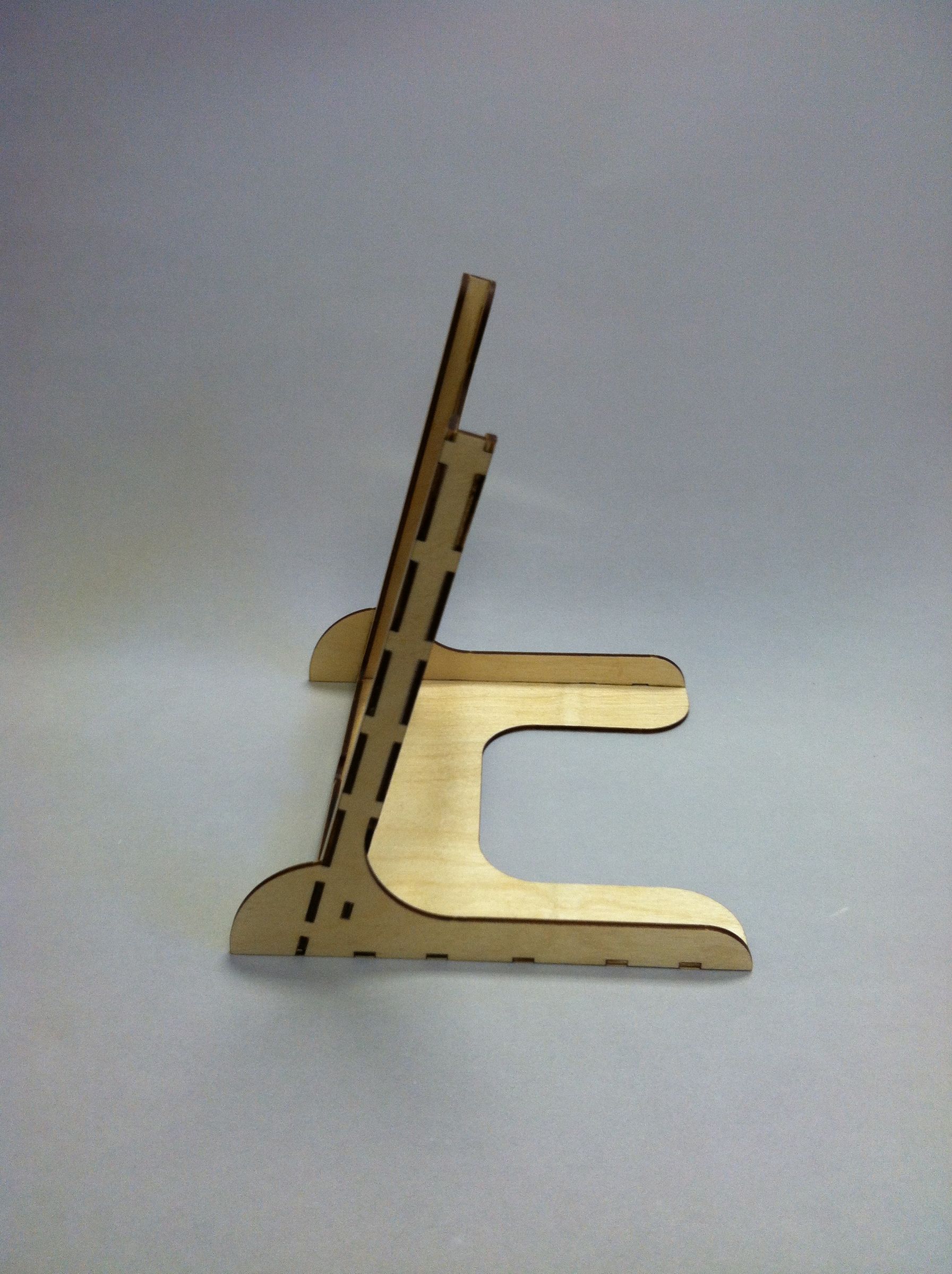 Wooden Laser Cut IPad 2 Stand : 6 Steps (with Pictures) - Instructables