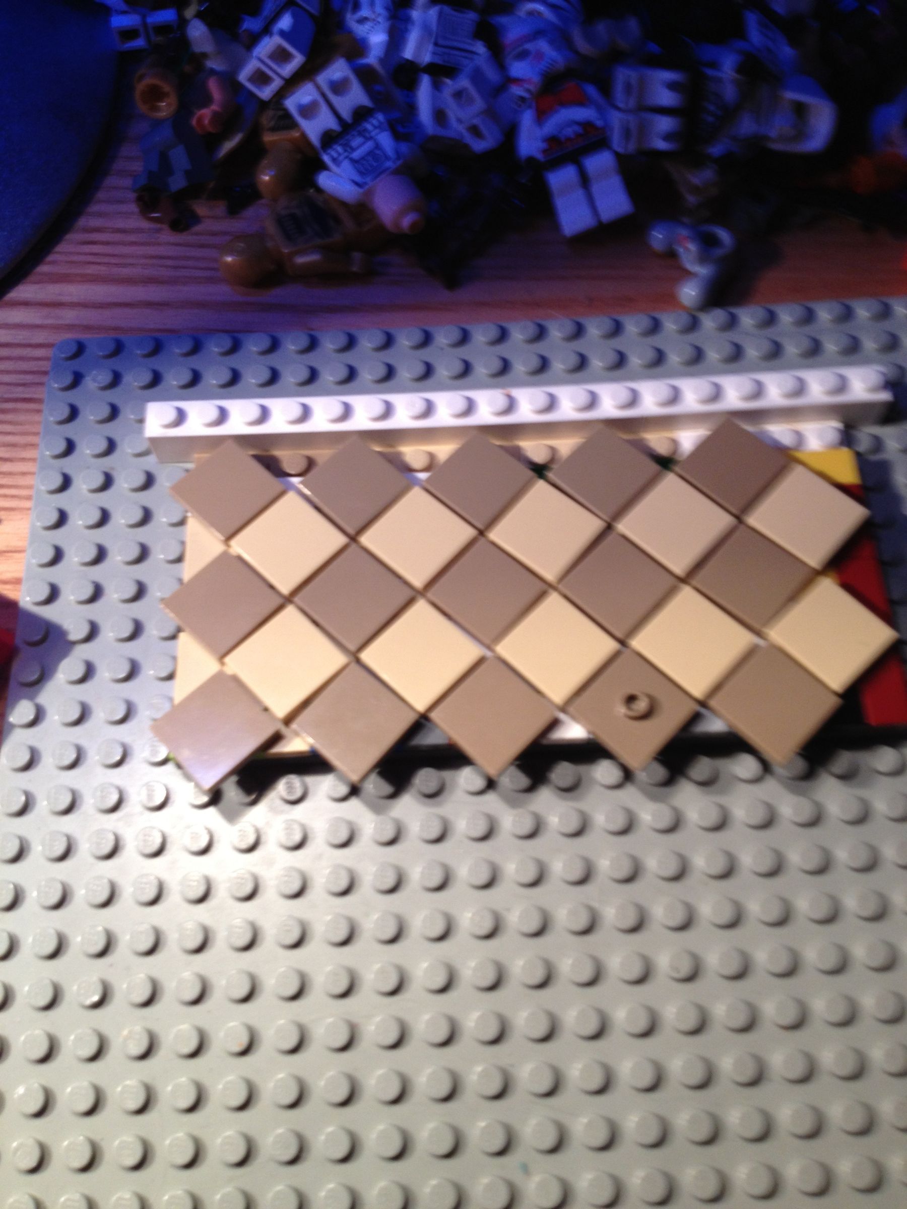 Slanted Tiled Bathroom/Kitchen Floor Out of Lego : 16 Steps - Instructables