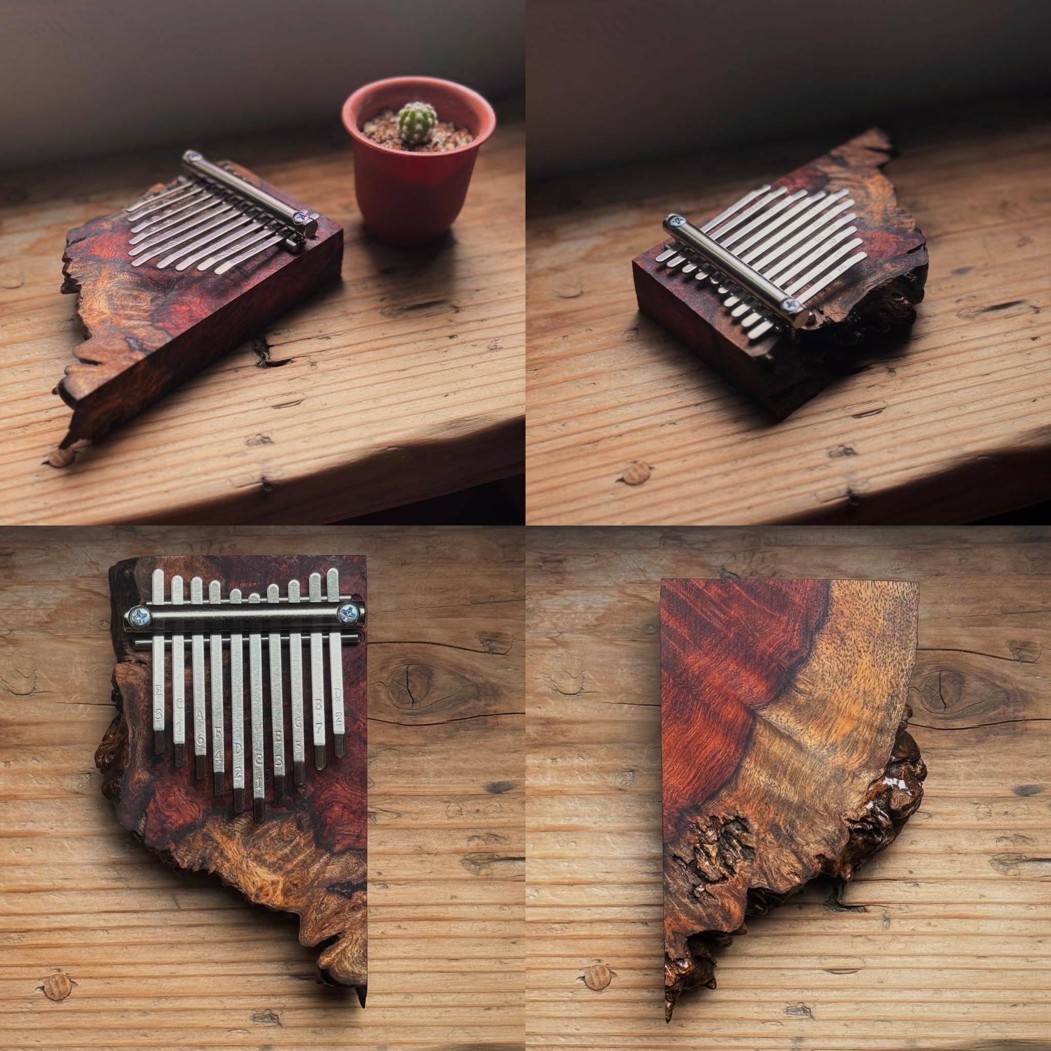 【DIY】Raw Majesty: KALIMBA Crafted From Untamed Quince Burl : 12 Steps ...