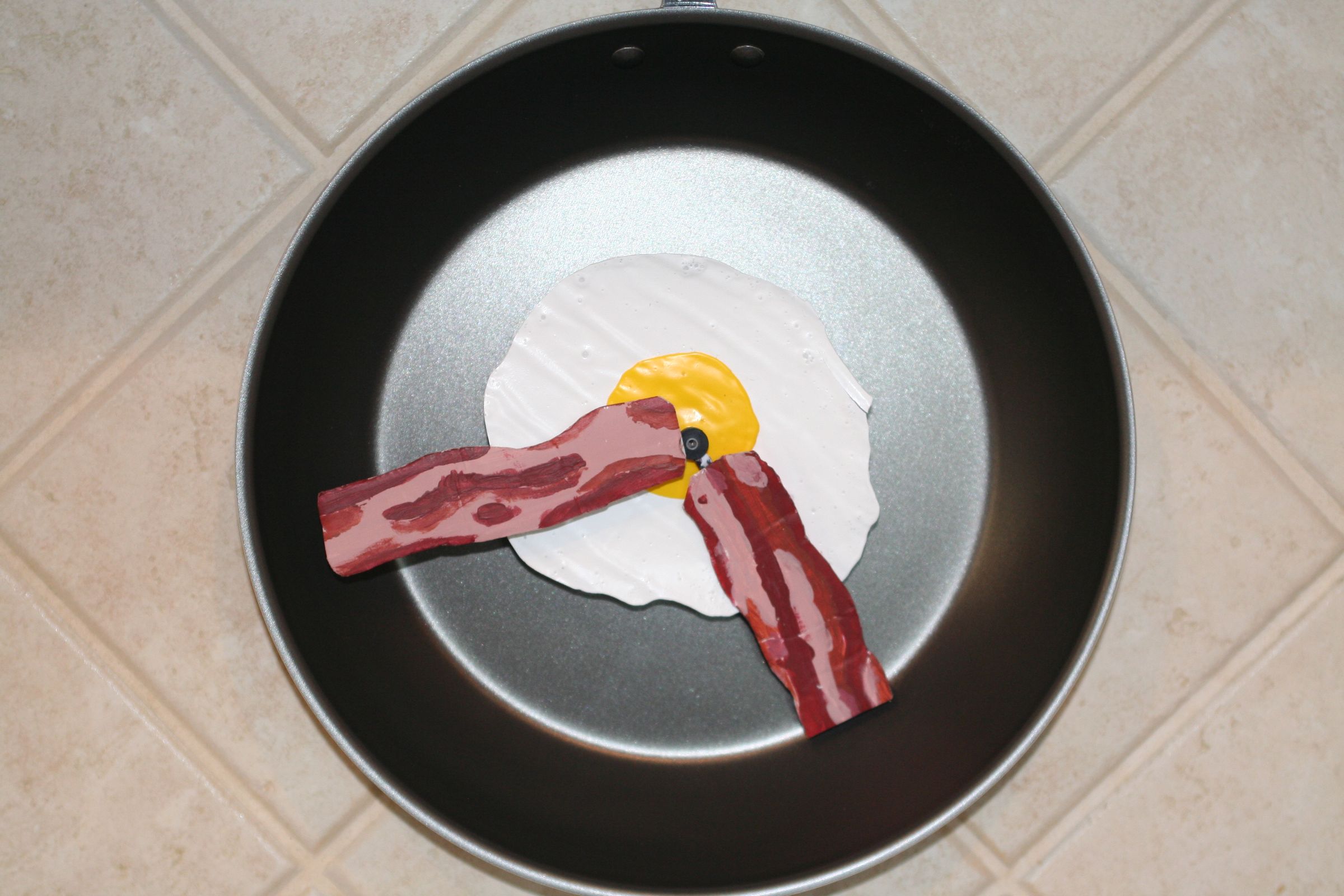Bacon and Eggs Clock : 5 Steps - Instructables