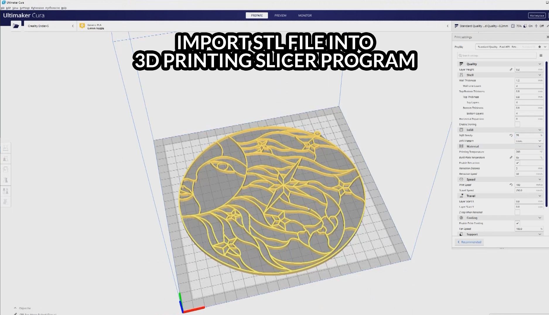 3D Printed Stained Glass Effect Suncatchers : 4 Steps (with Pictures ...