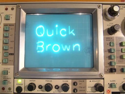 Display Letters and Words on the Oscilloscope : 5 Steps (with Pictures ...