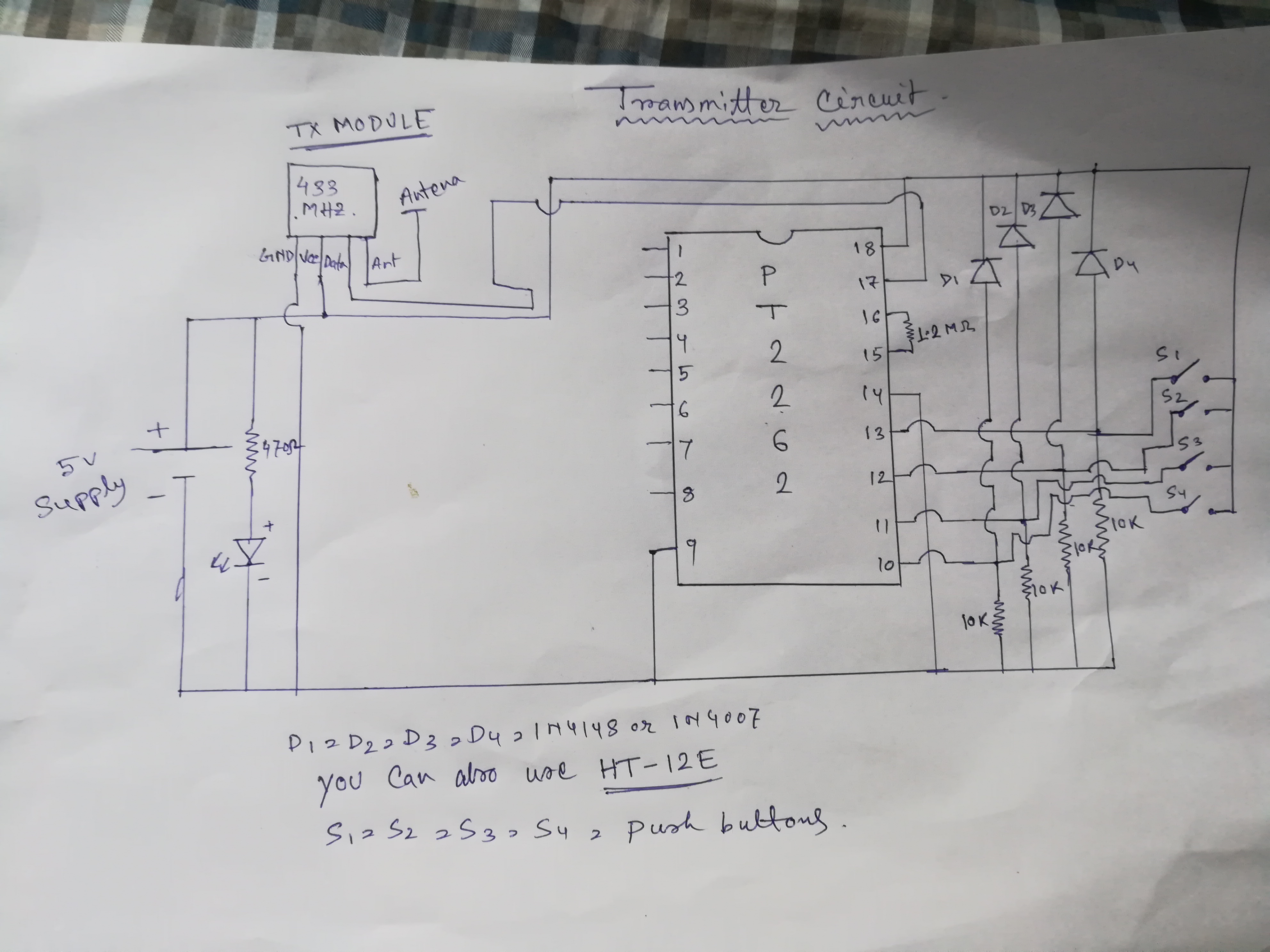 How to Make Long Range Remote for Rc Car+wireless Home Appliances DIY ...