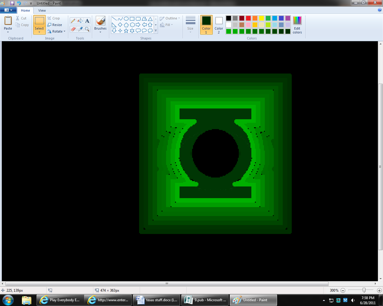 How to Make a Insignia/icon in Paint (fading) - Instructables