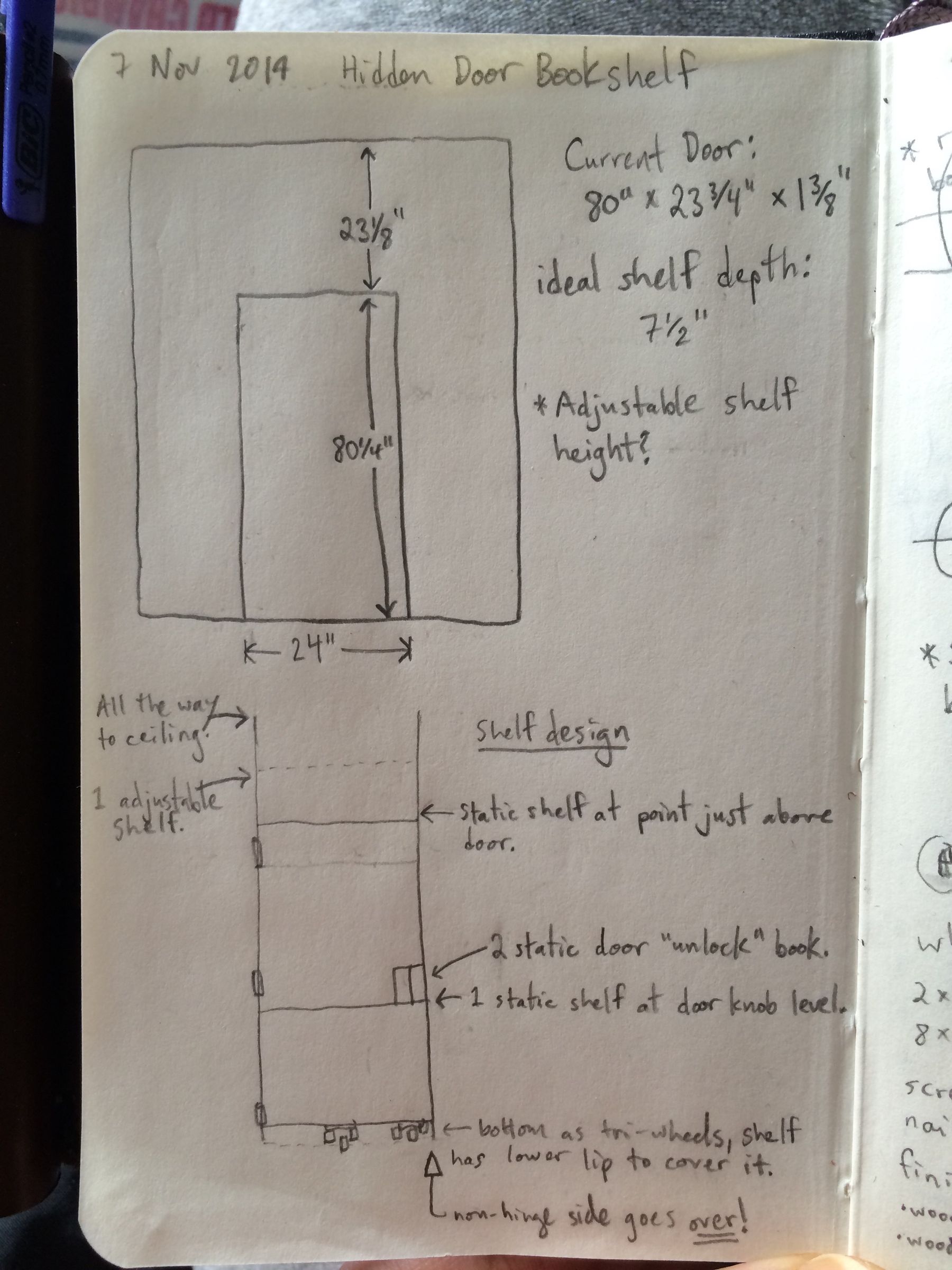 Super SIMPLE Secret Bookshelf Door & Book Unlock Mechanism : 9 Steps ...