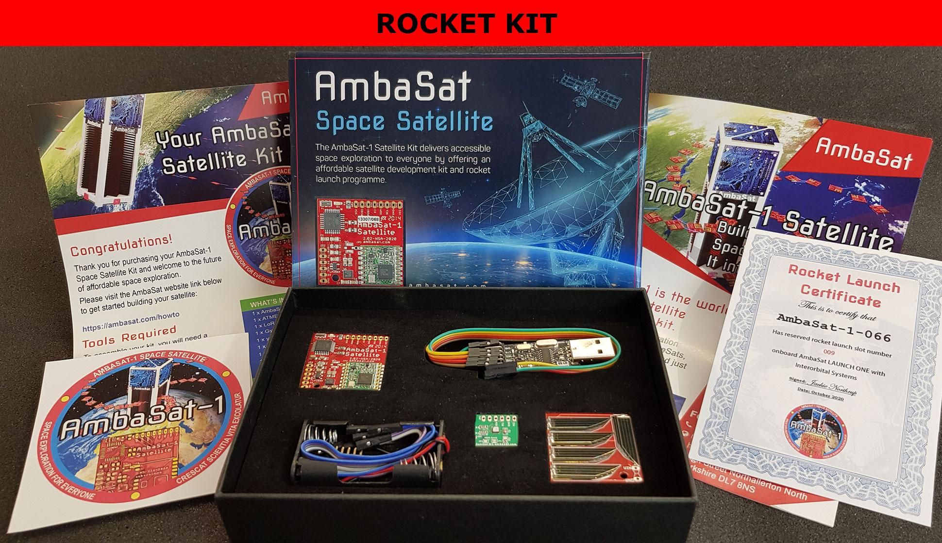 AmbaSat-1: a LoRaWAN Space Satellite Kit Assembly : 16 Steps ...