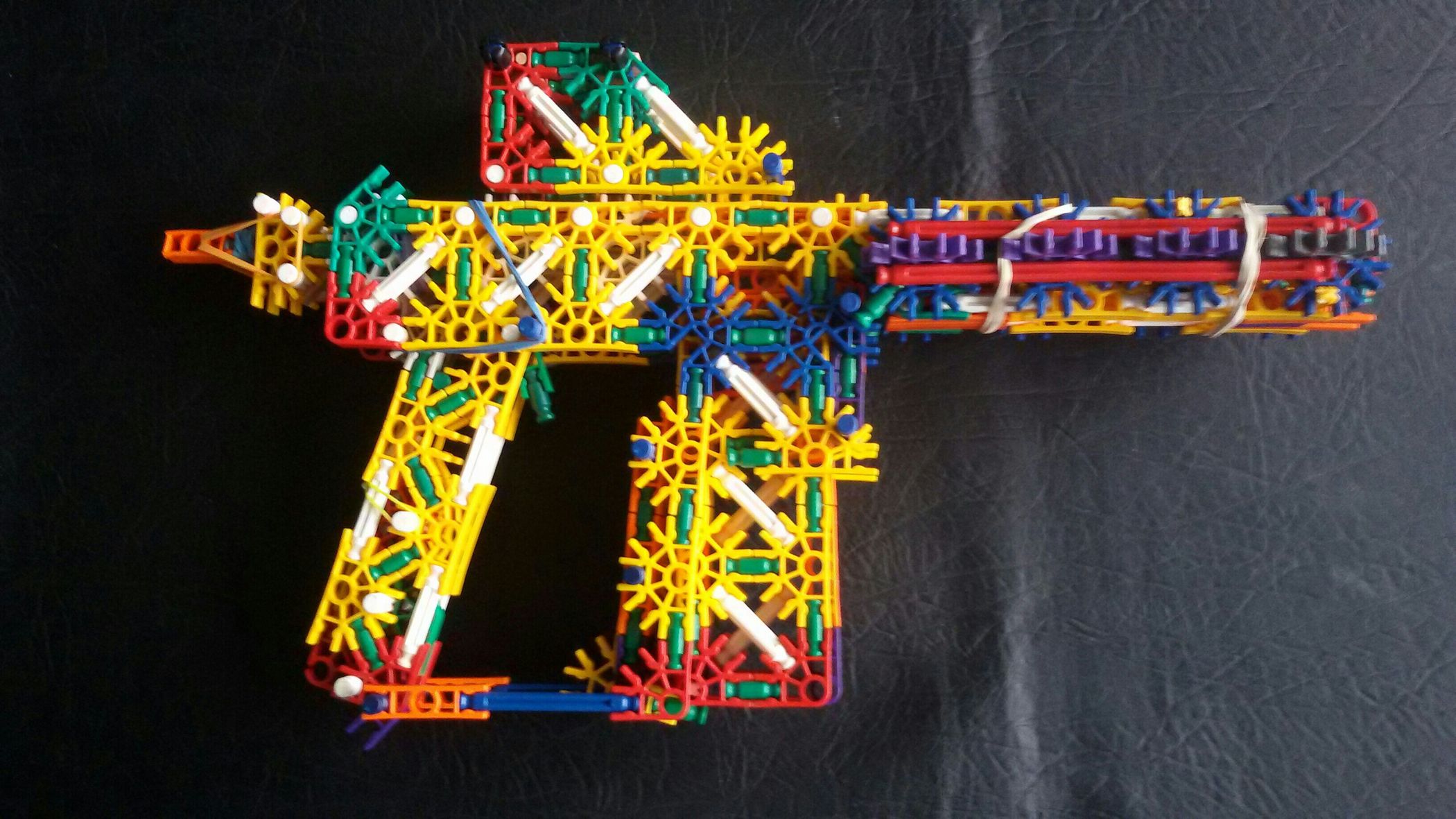 Knex Micro SMG Instructions : 7 Steps - Instructables