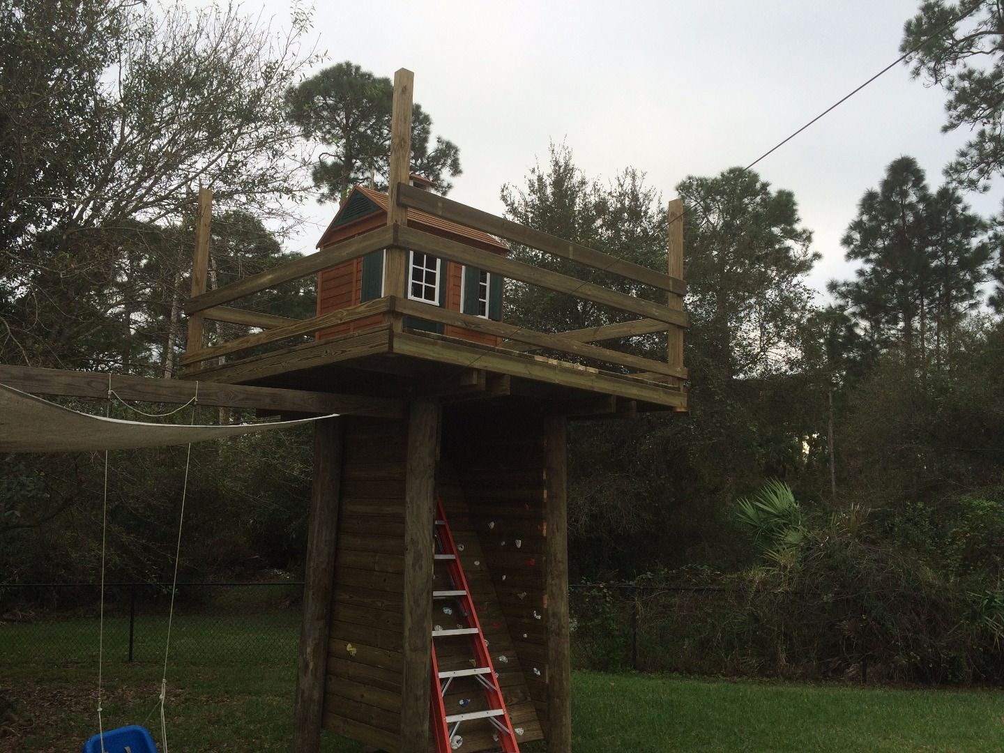 Climbing Wall Treehouse : 7 Steps (with Pictures) - Instructables