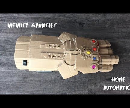 Infinity Gauntlet Controlled Home Automation : 8 Steps (with Pictures ...