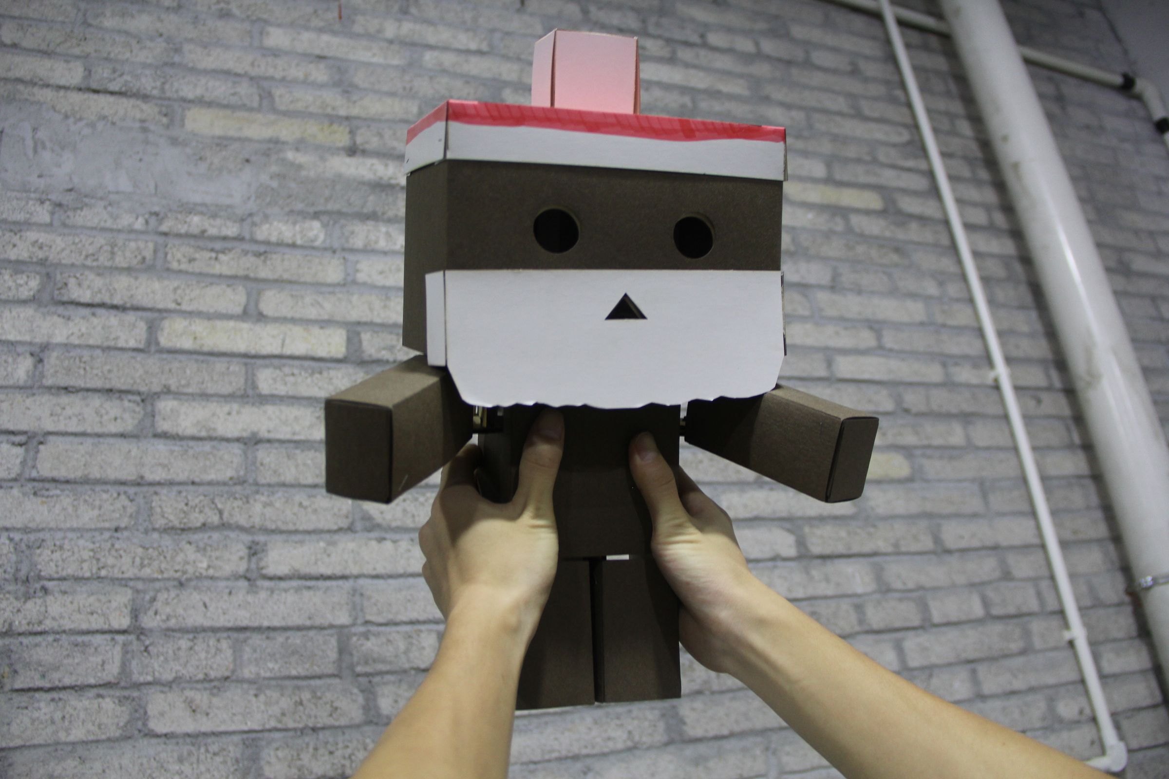 DIY a Christmas 'Danbo' Robot With Remote Control : 14 Steps (with ...