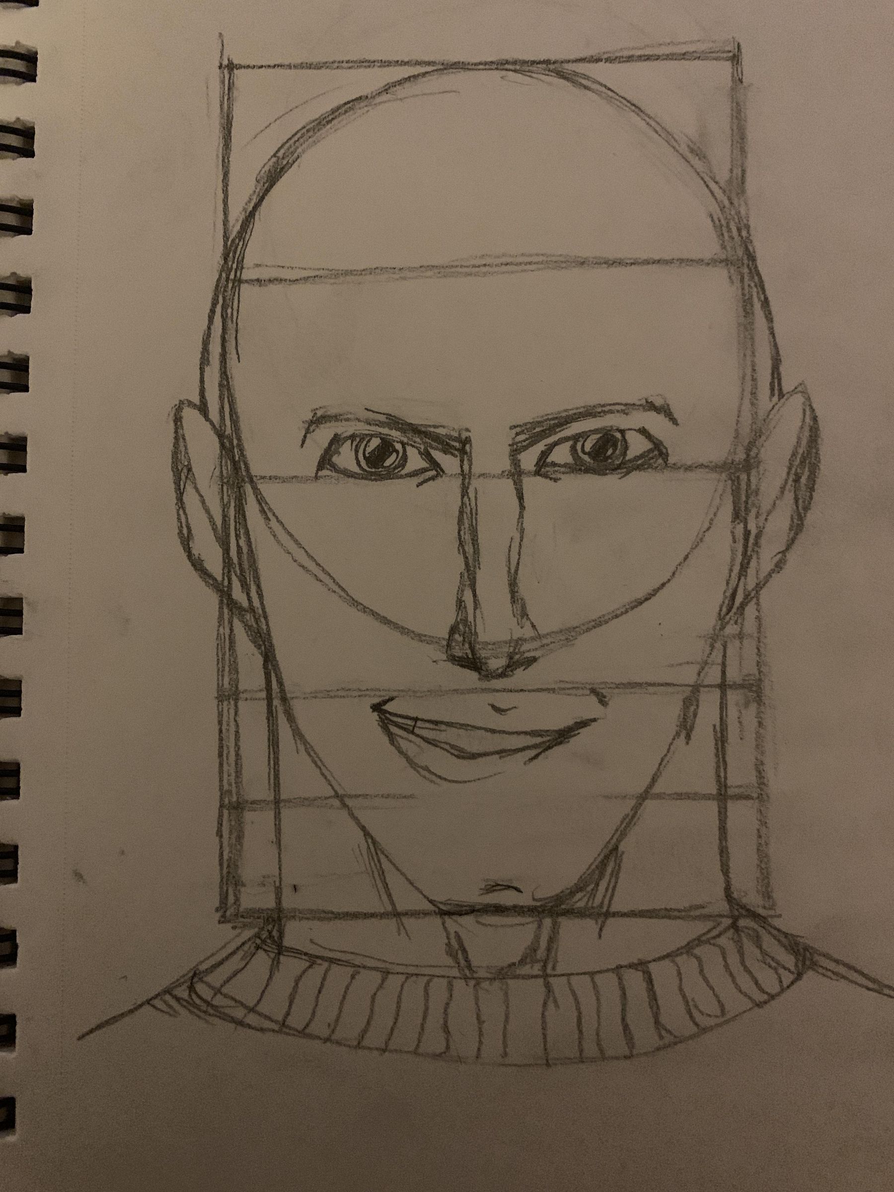 How to Sketch a Face in 30 MINUTES or LESS (FOR BEGINNERS, IN GAME ...