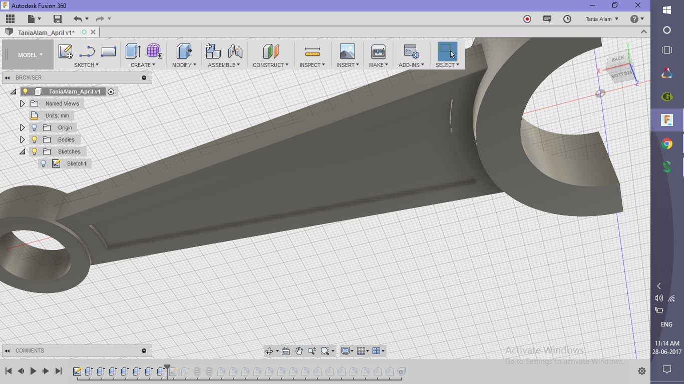 Creating a Connecting Rod in Fusion 360 : 5 Steps (with Pictures ...