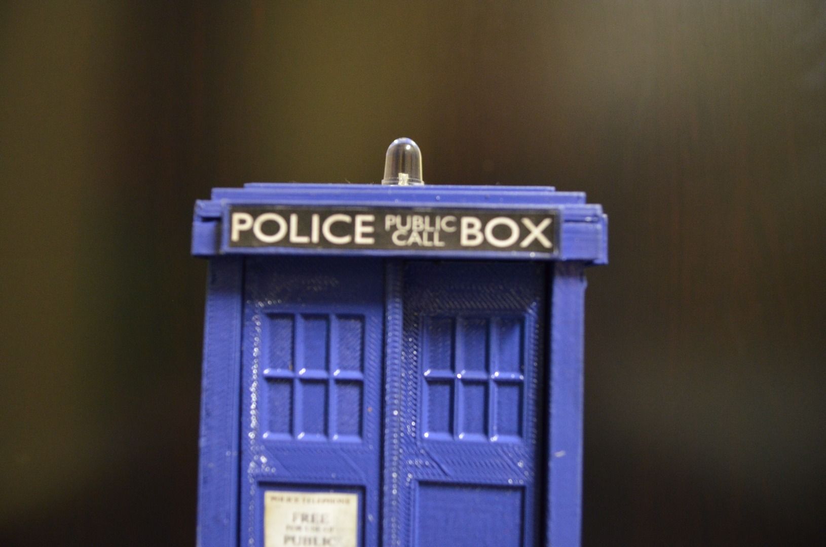 3D Printed TARDIS W/ Arduino : 6 Steps - Instructables