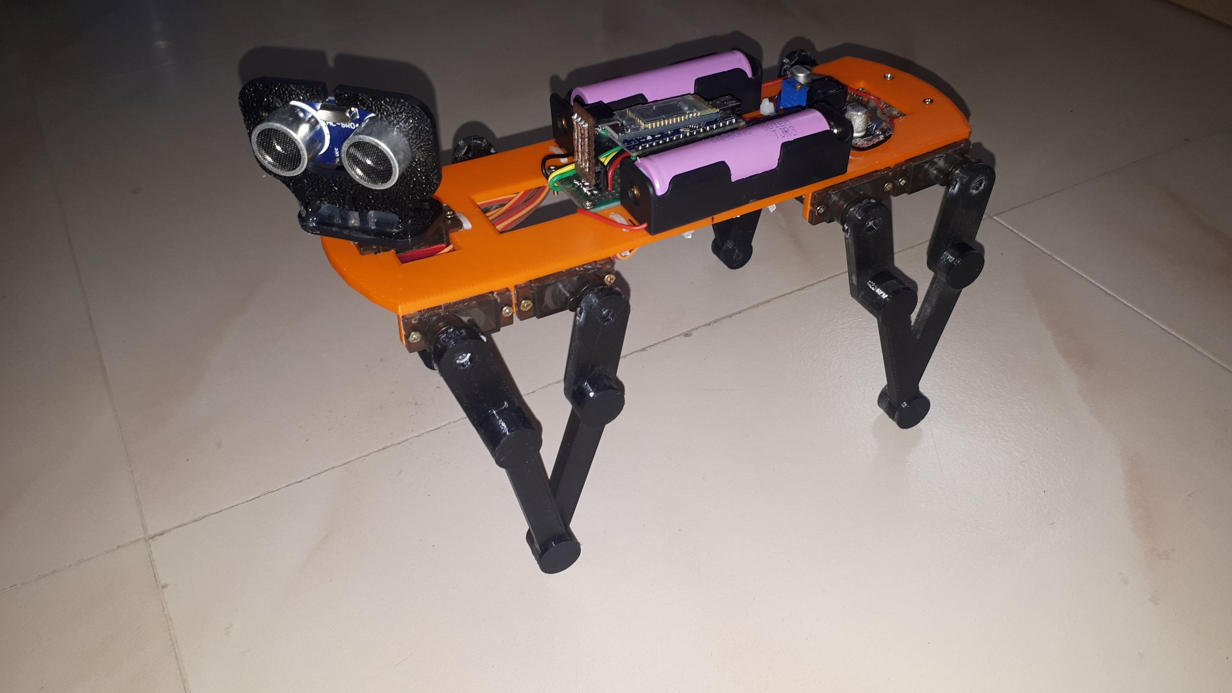 Baby MIT Cheetah Robot V2 Autonomous and RC : 22 Steps (with Pictures ...