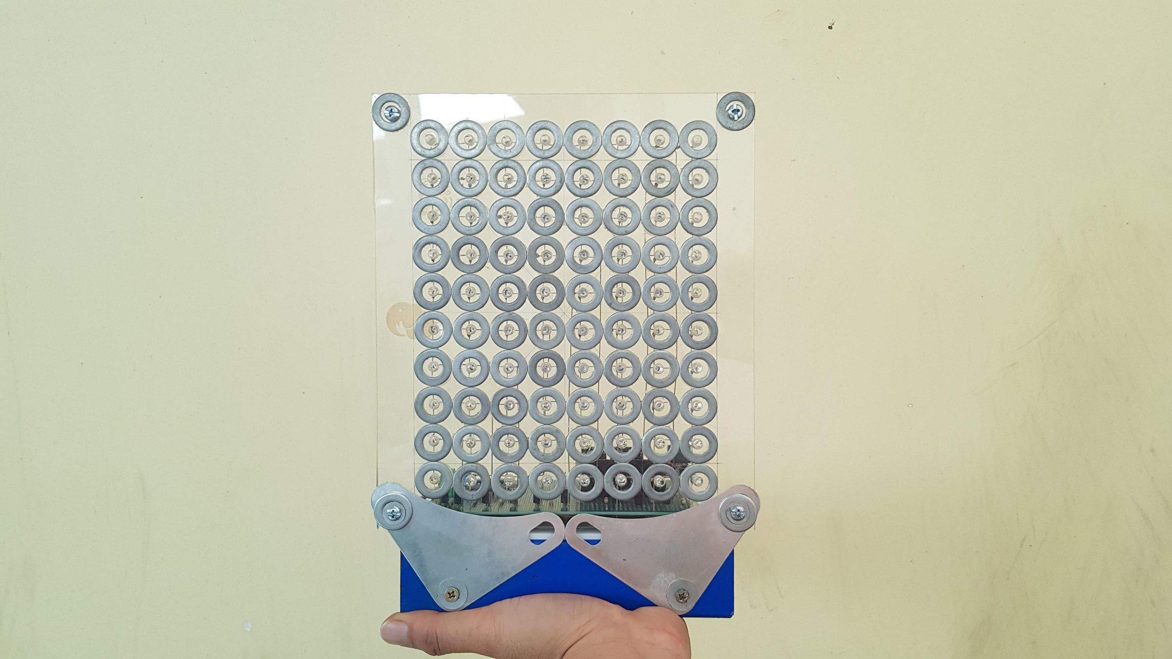 SEE-THROUGH LED MATRIX WITH WASHERS : 6 Steps (with Pictures ...