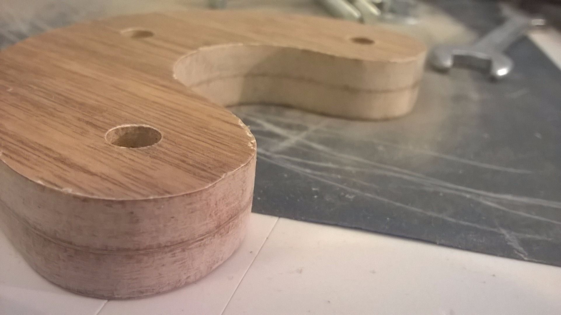 Wooden Precision Mini Router Base for Rotary Tool (with Cardboard ...