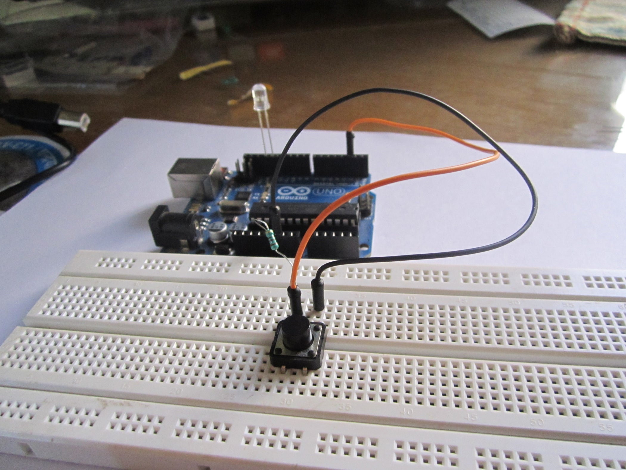 How to Use a Push Button Switch With Arduino : 5 Steps - Instructables How to Use a Push Button Switch With Arduino : 5 Steps - Instructables