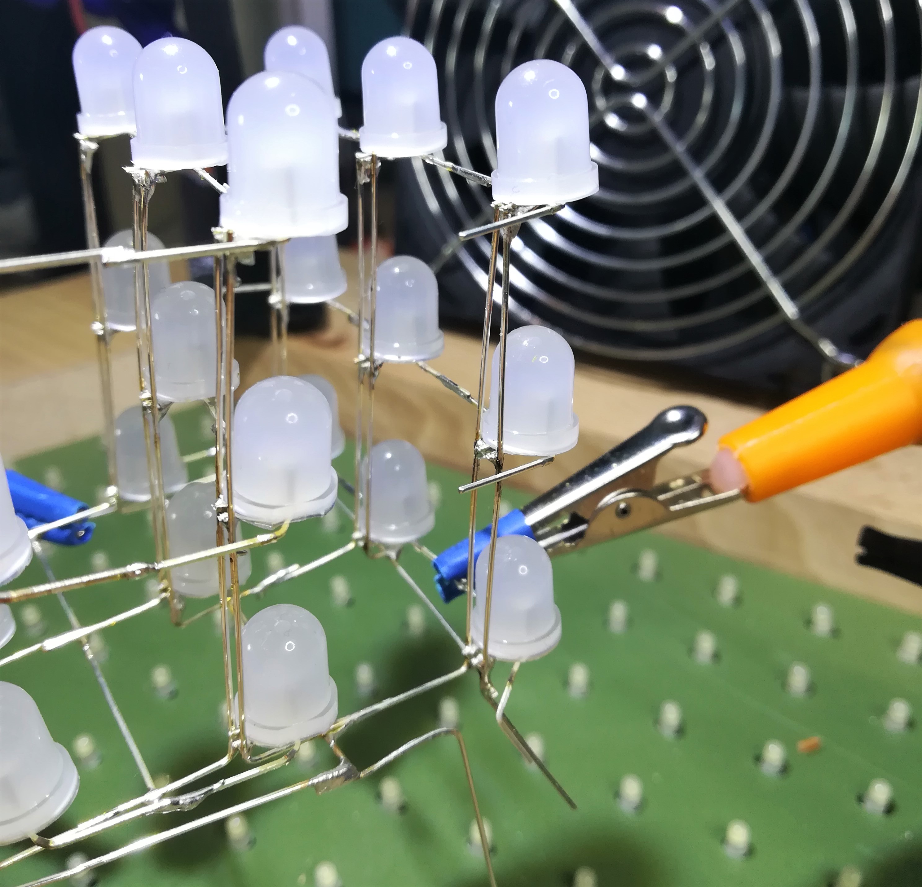 Simple Arduino RGB LED Cube (3x3x3) : 18 Steps (with Pictures ...