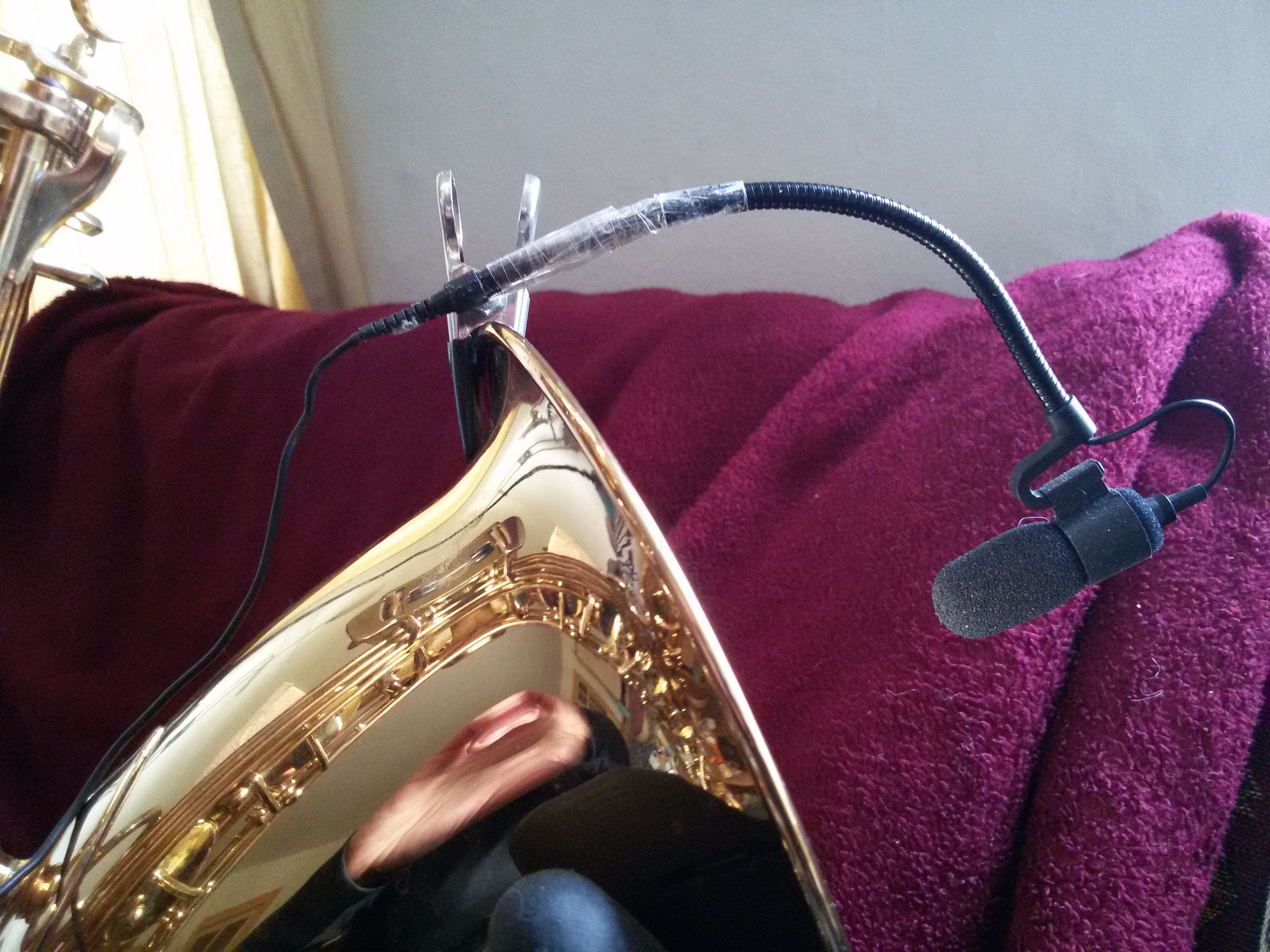 Microphone Clip for Saxophone : 3 Steps - Instructables
