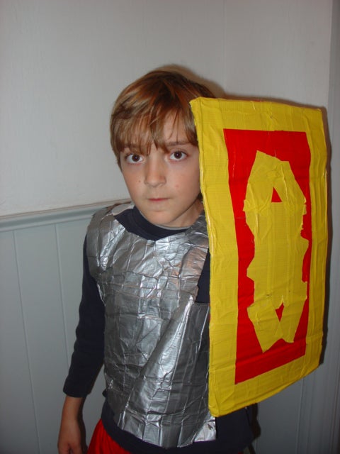 Duct Tape Roman Centerion 3 Steps Instructables