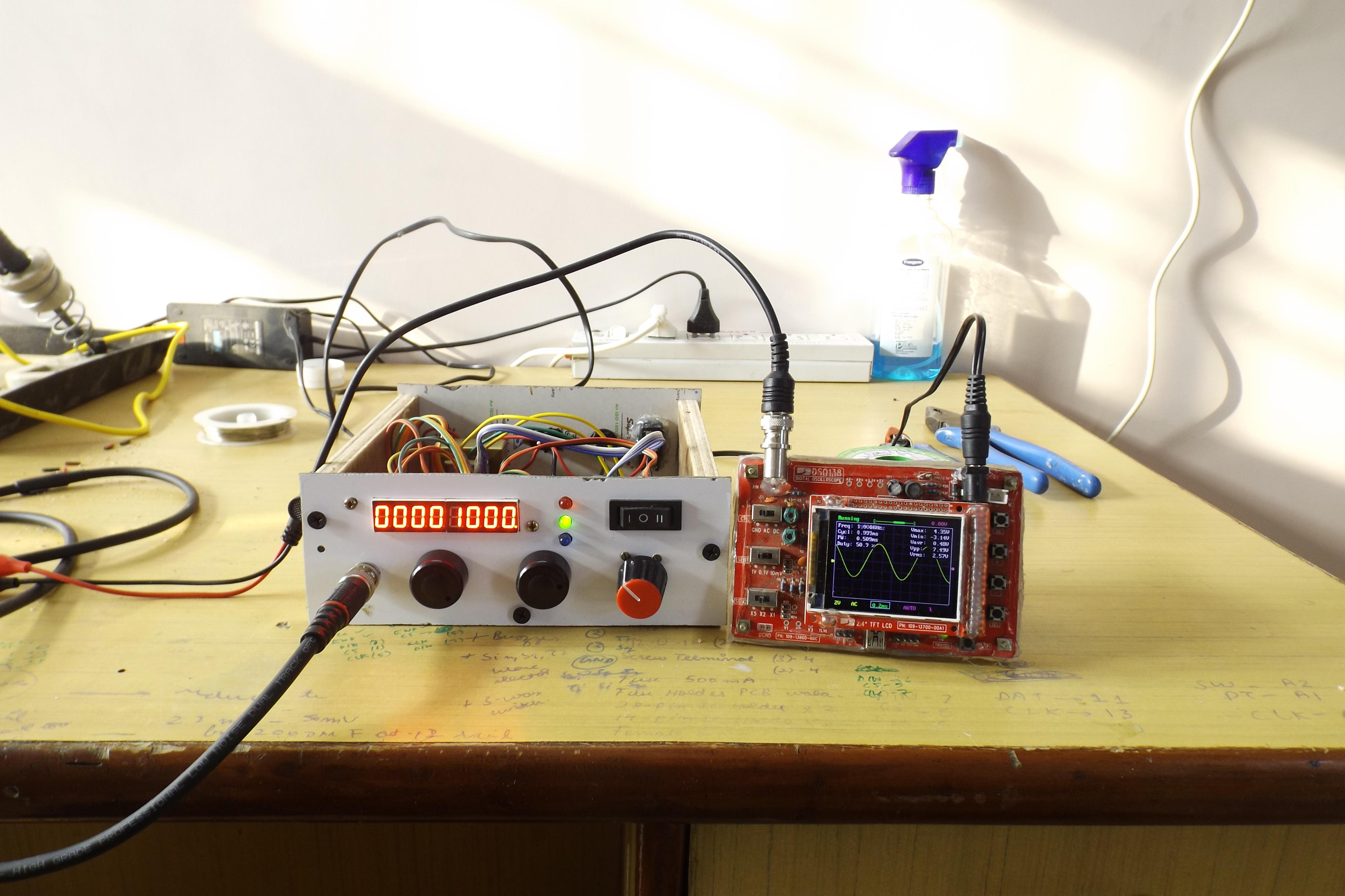 Function Generator (AD9833 Based) : 22 Steps (with Pictures) - Instructables