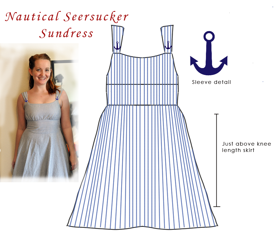 Nautical Seersucker Sundress - Instructables