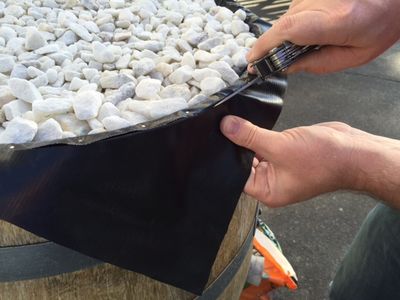 Converting Wine Barrels to Rain Harvest Barrels : 12 Steps (with ...