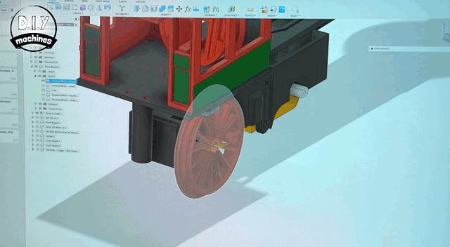 3D PRINT a STEAM TRAIN 🚂 With Live Camera Streaming and Wifi Controls ...