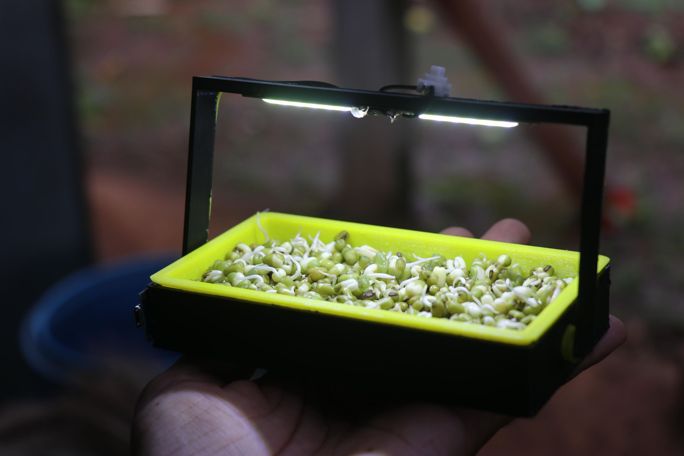 Make 3D Printed Microgreen Sprouting Tray With Light : 5 Steps (with ...