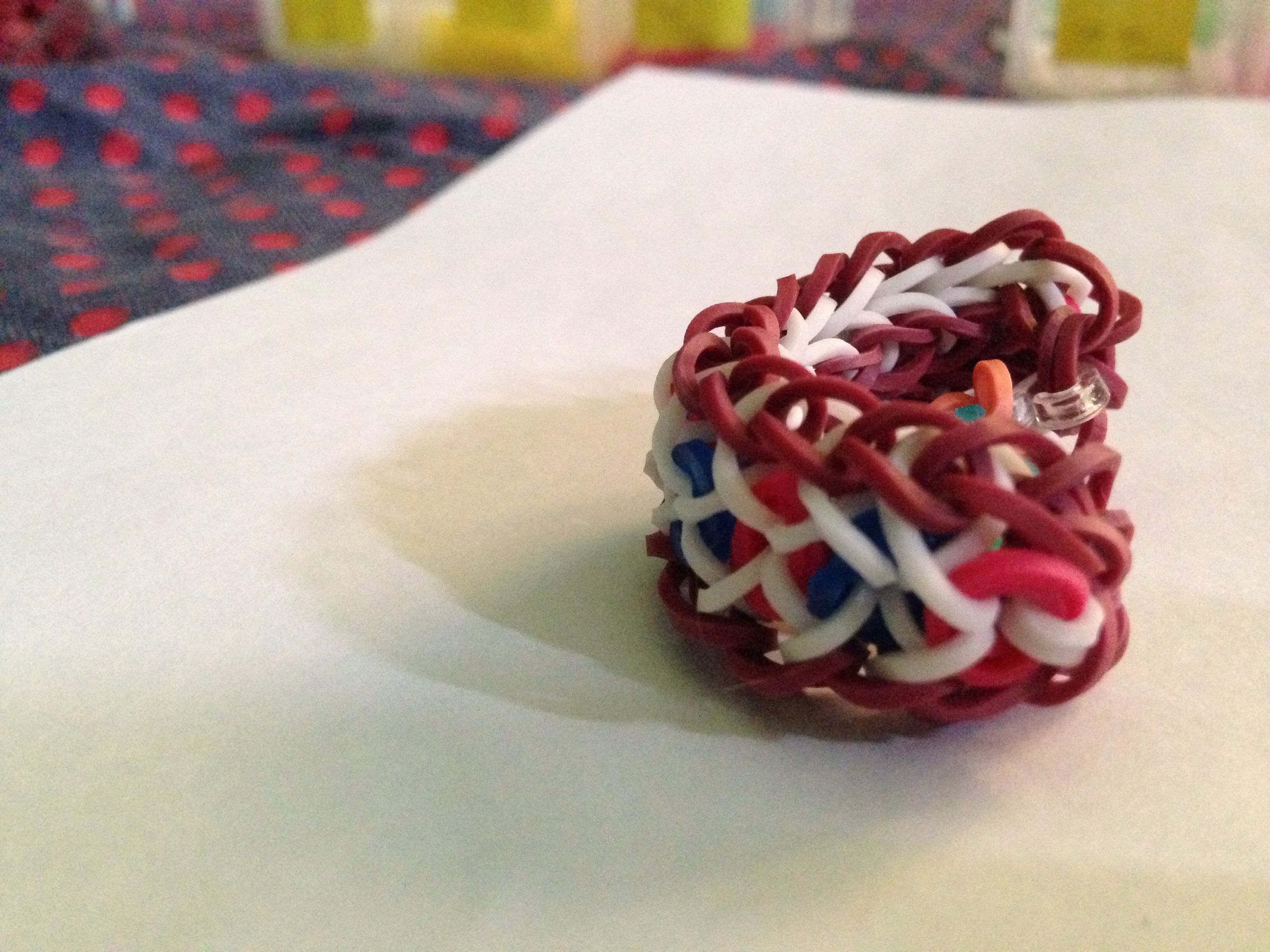 Confetti Criss Cross Rainbow Loom