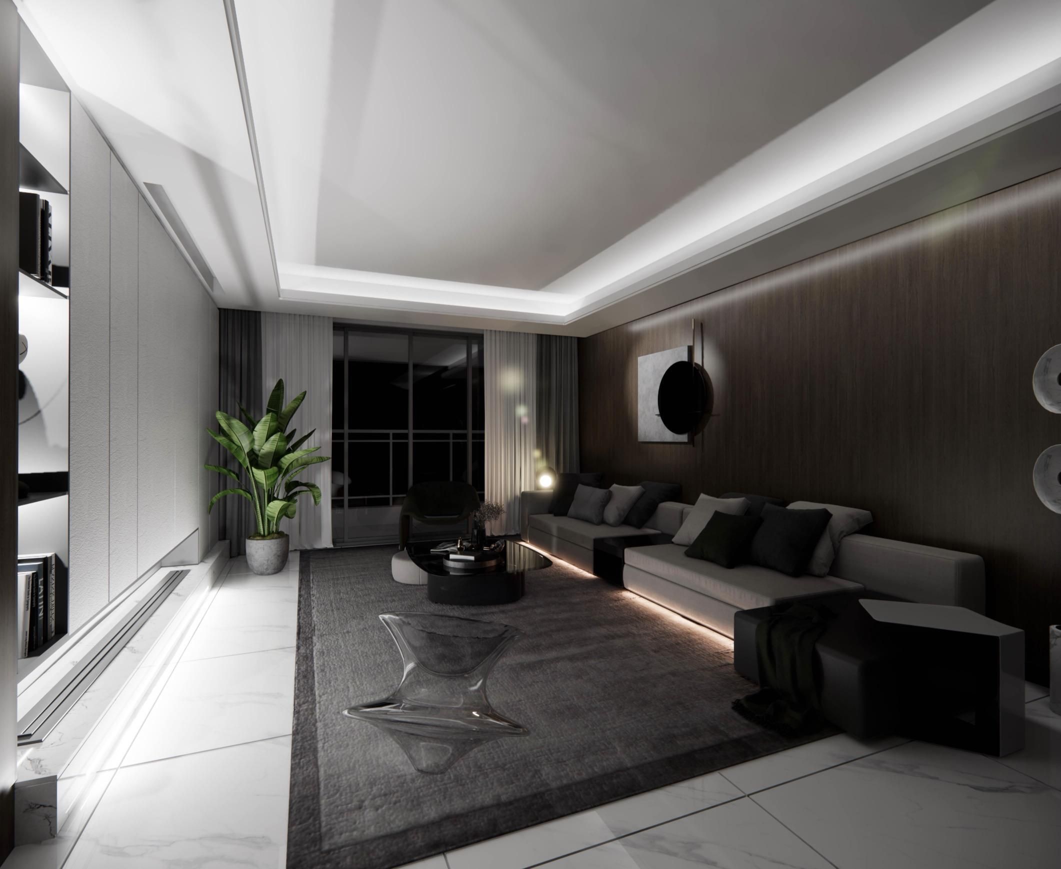 Urban Cocoon — a Modern Living Space (Interior Design） : 6 Steps ...