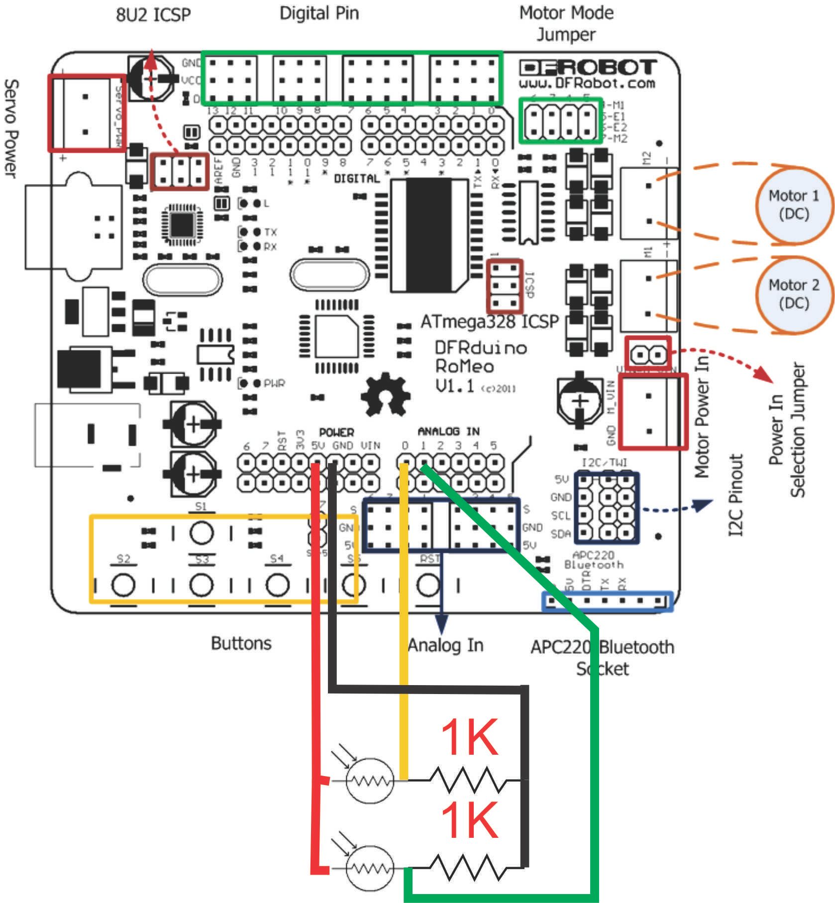 Romeo: Una Placa De Control Arduino Para Robótica Con Driver Incluidos ...