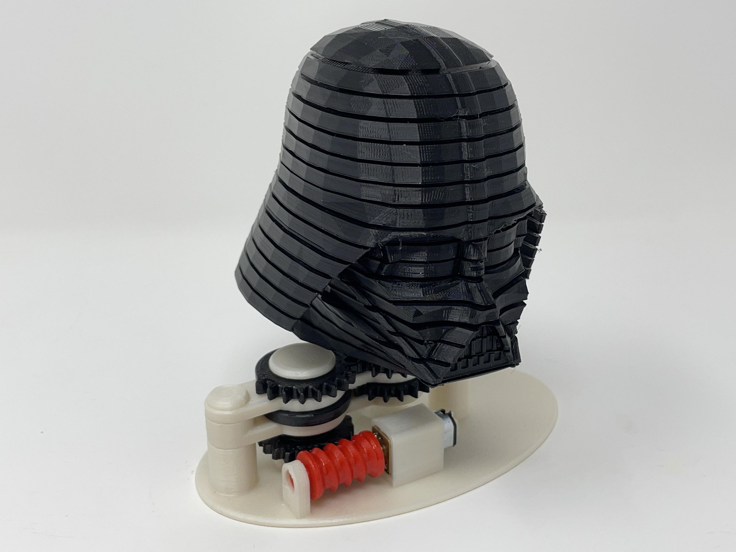 Darth 2: a 3D Printed Animated Darth Vader Helmet. : 5 Steps (with ...