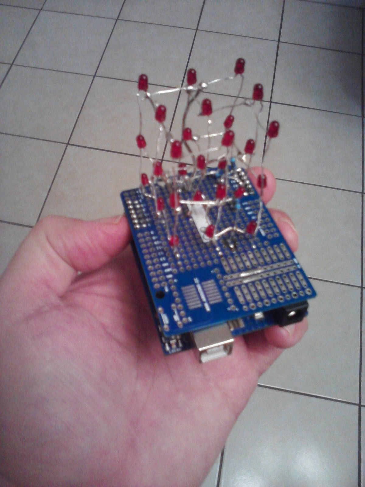 3x3x3 Red LED Cube : 12 Steps - Instructables