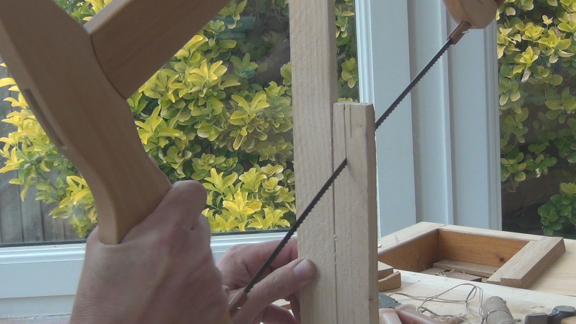 Make a Bow Saw (aka Frame, Turning) : 8 Steps (with Pictures ...