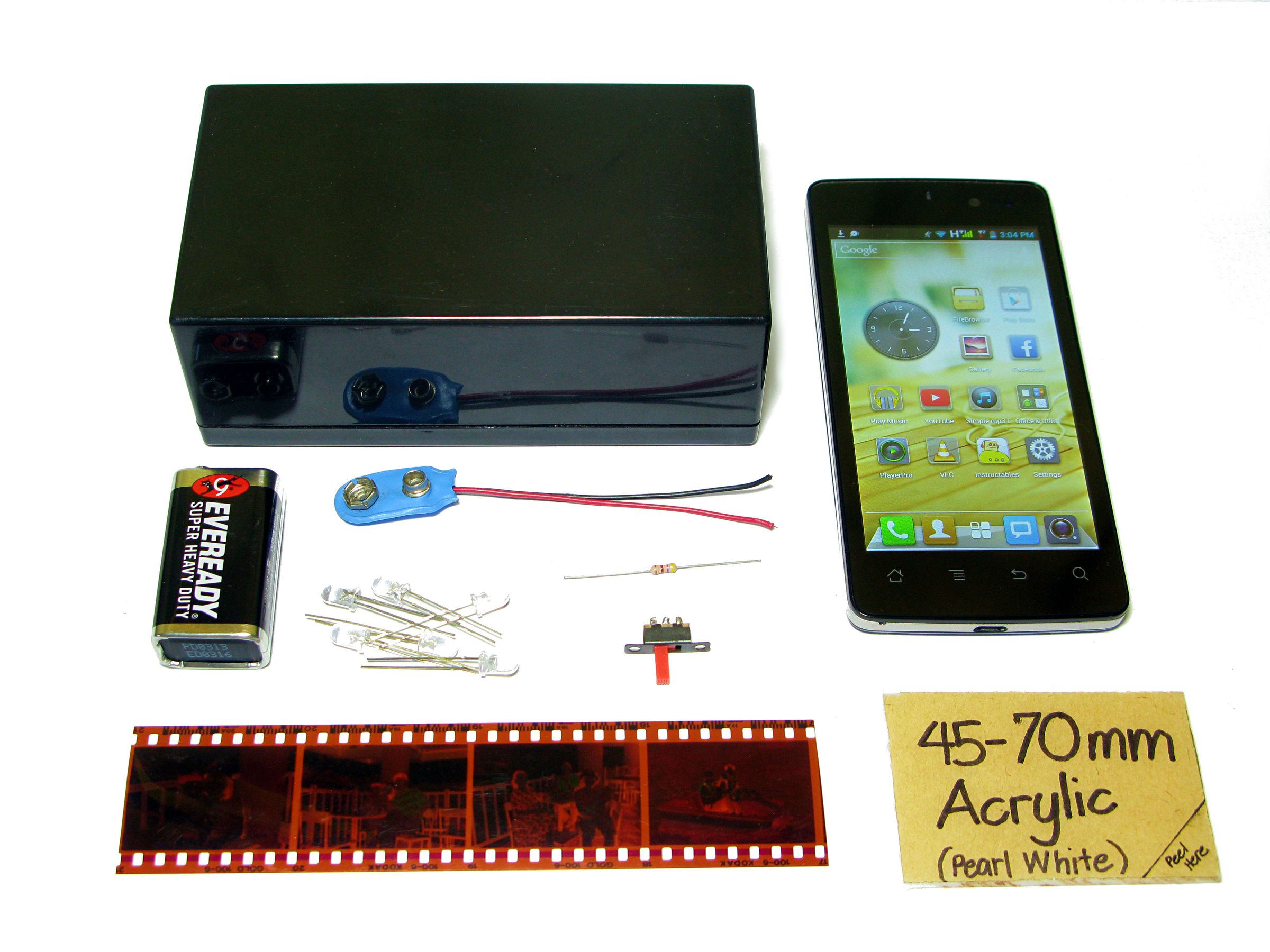 DIY Smartphone Film Scanner : 9 Steps (with Pictures) - Instructables