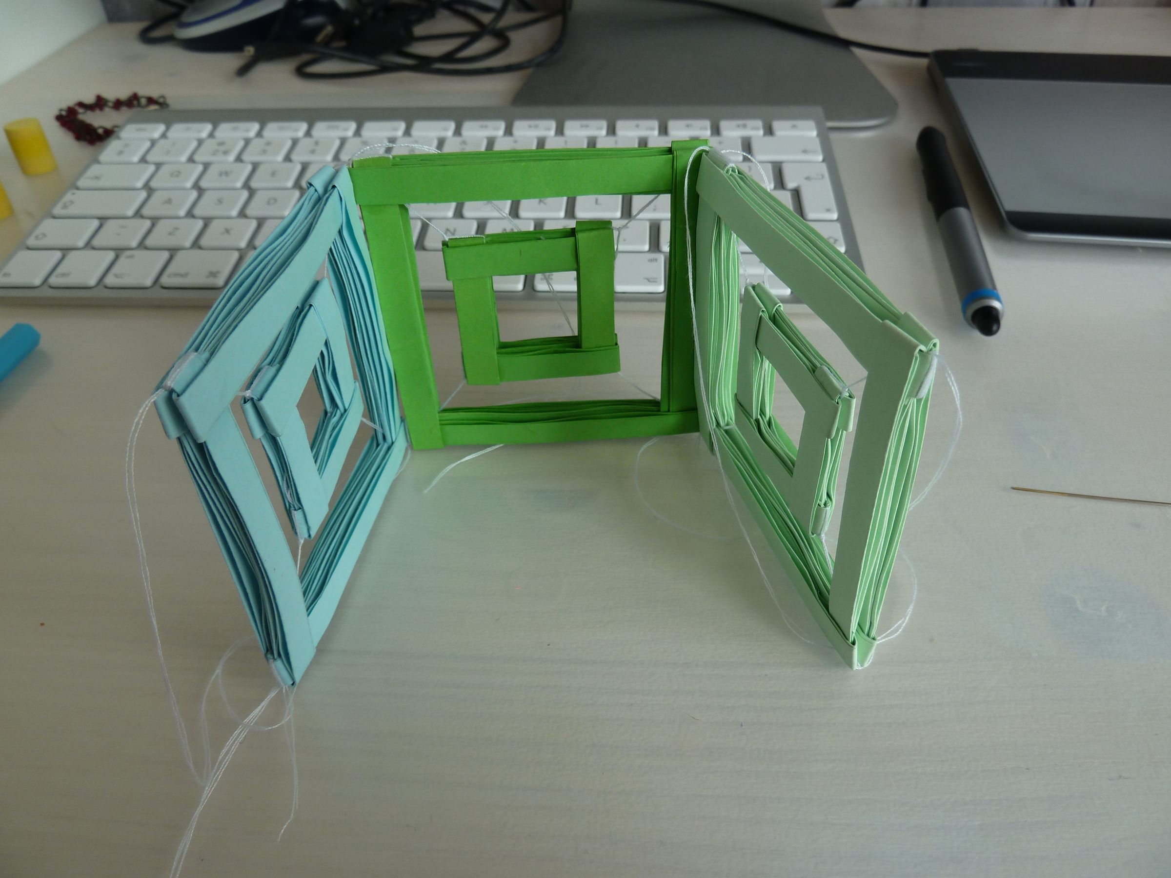 Windowed Paper Cube Lamp : 18 Steps (with Pictures) - Instructables