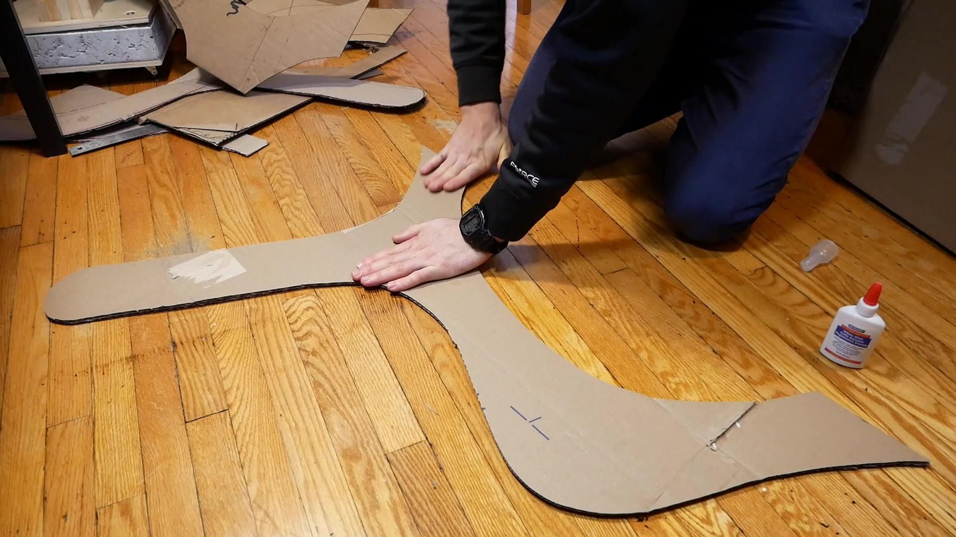 Modern Cardboard Chair : 5 Steps (with Pictures) - Instructables