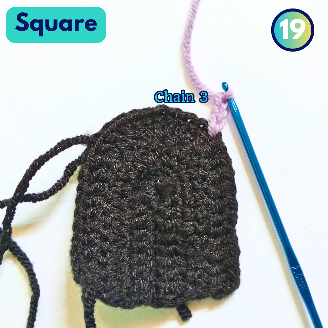 DIY Ghibli Granny Square Crochet Patterns: Kaonashi and Susuwatari ...