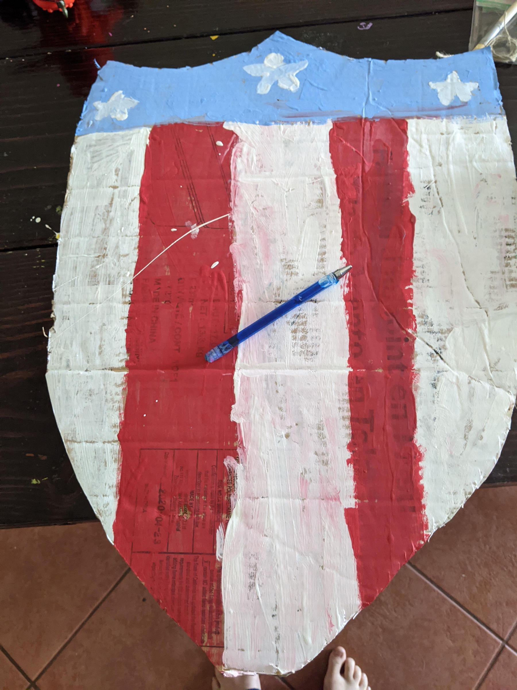 How to Make Captain America Props : 7 Steps - Instructables