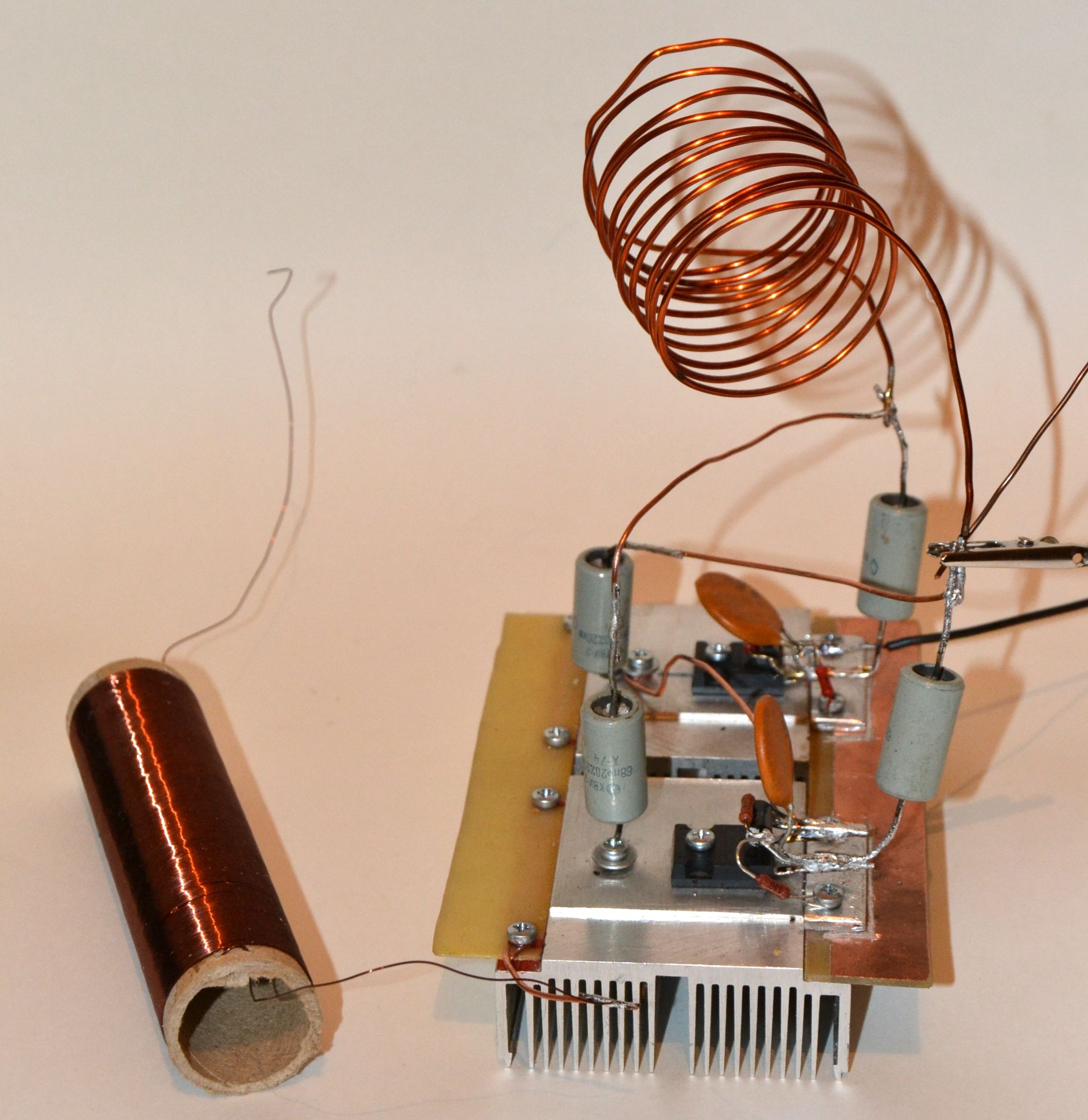 Very Simple Mini Induction Heater Directly Powered From 220v : 9 Steps ...