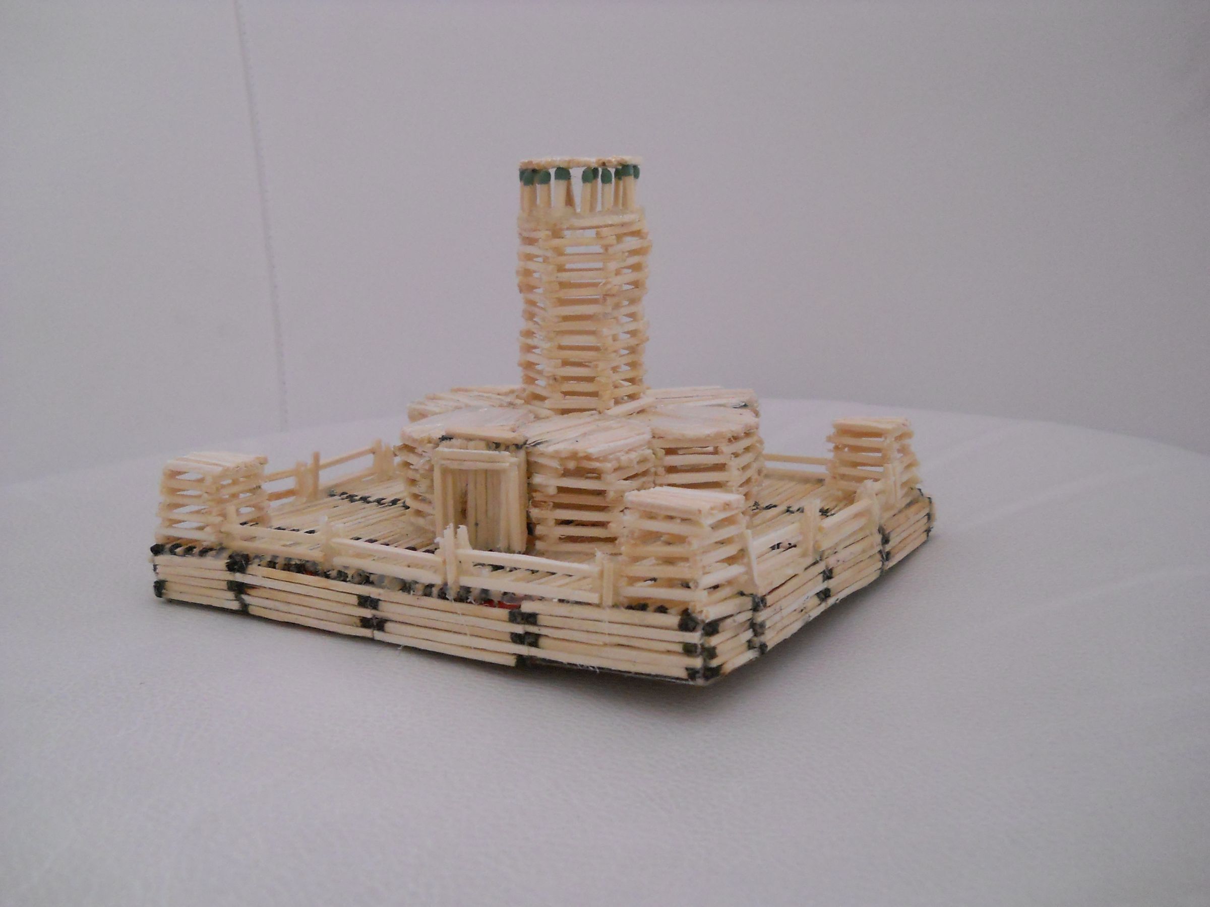 Matchstick Castle : 15 Steps - Instructables