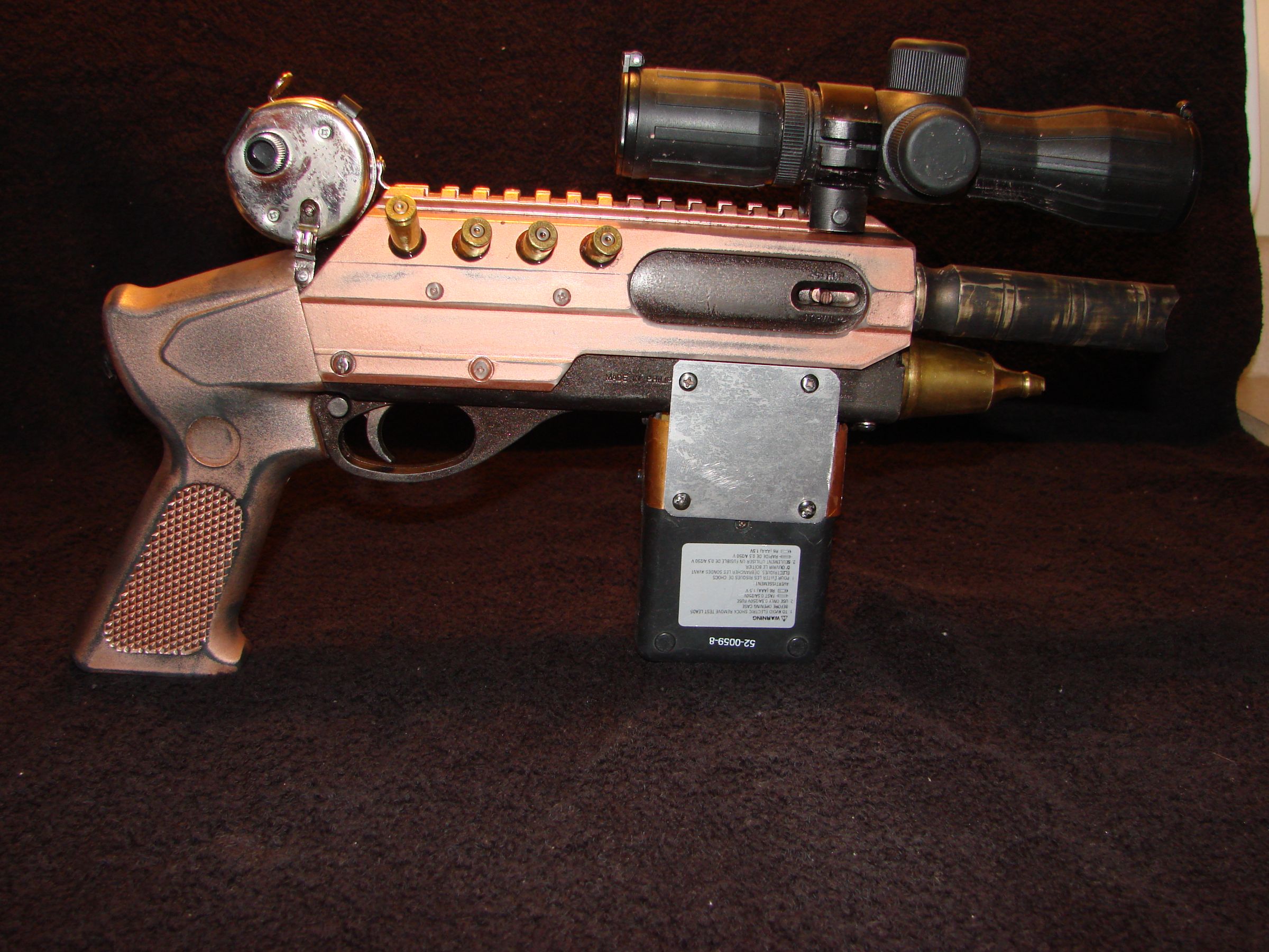 STEAM PUNK STUN GUN / 223 ZOMBIE ELIMINATOR. - Instructables
